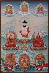 Commissioned Thangka – Enlightenment Thangka
