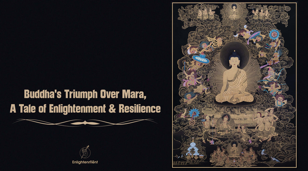 Buddha And Mara's Tale of Enlightenment & Resilience – Enlightenment ...