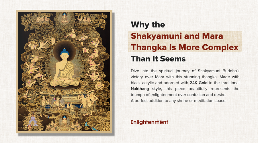Why the Shakyamuni and Mara Thangka Is More Complex Than It Seems