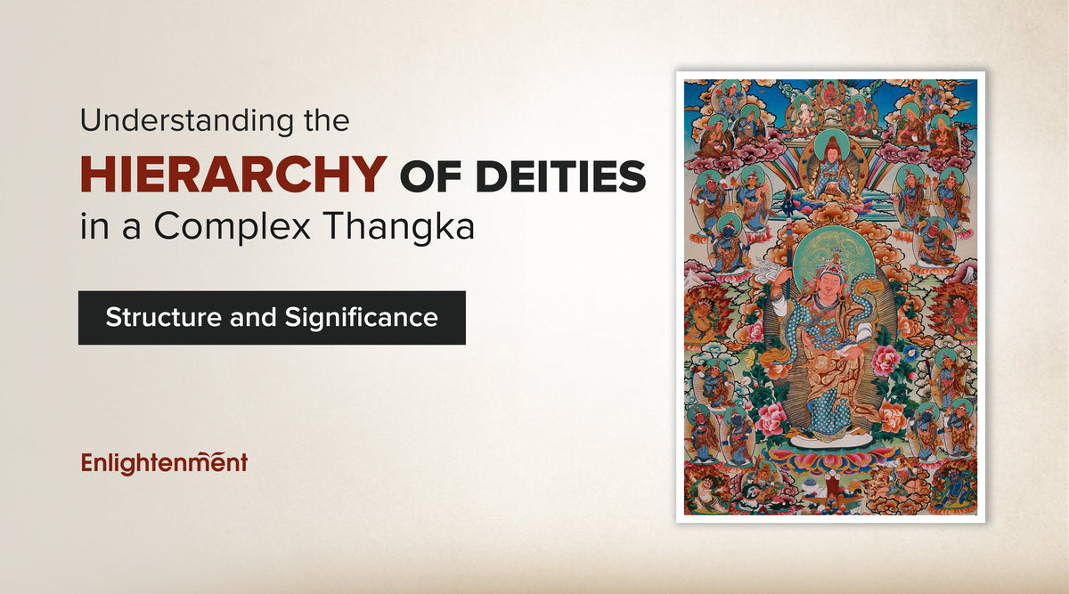 Tibetan Thangka Paintings | Enlightenment Thangka