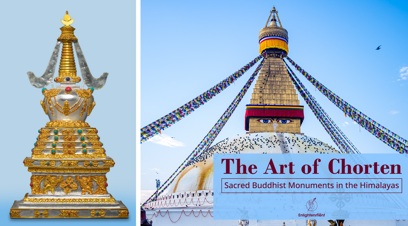 The Art of Buddha Stupa (Chorten): Sacred Buddhist Monuments in the Hi ...