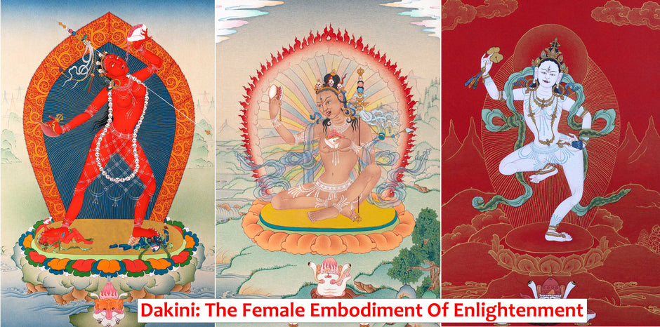 Dakini: The Female Embodiment Of Enlightenment – Enlightenment Thangka