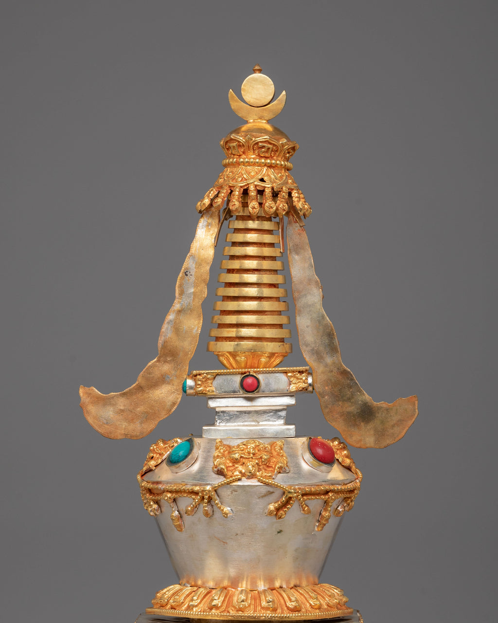 Tibetan Buddhist Stupa for Ritual | Buddhist Meditation Stupa