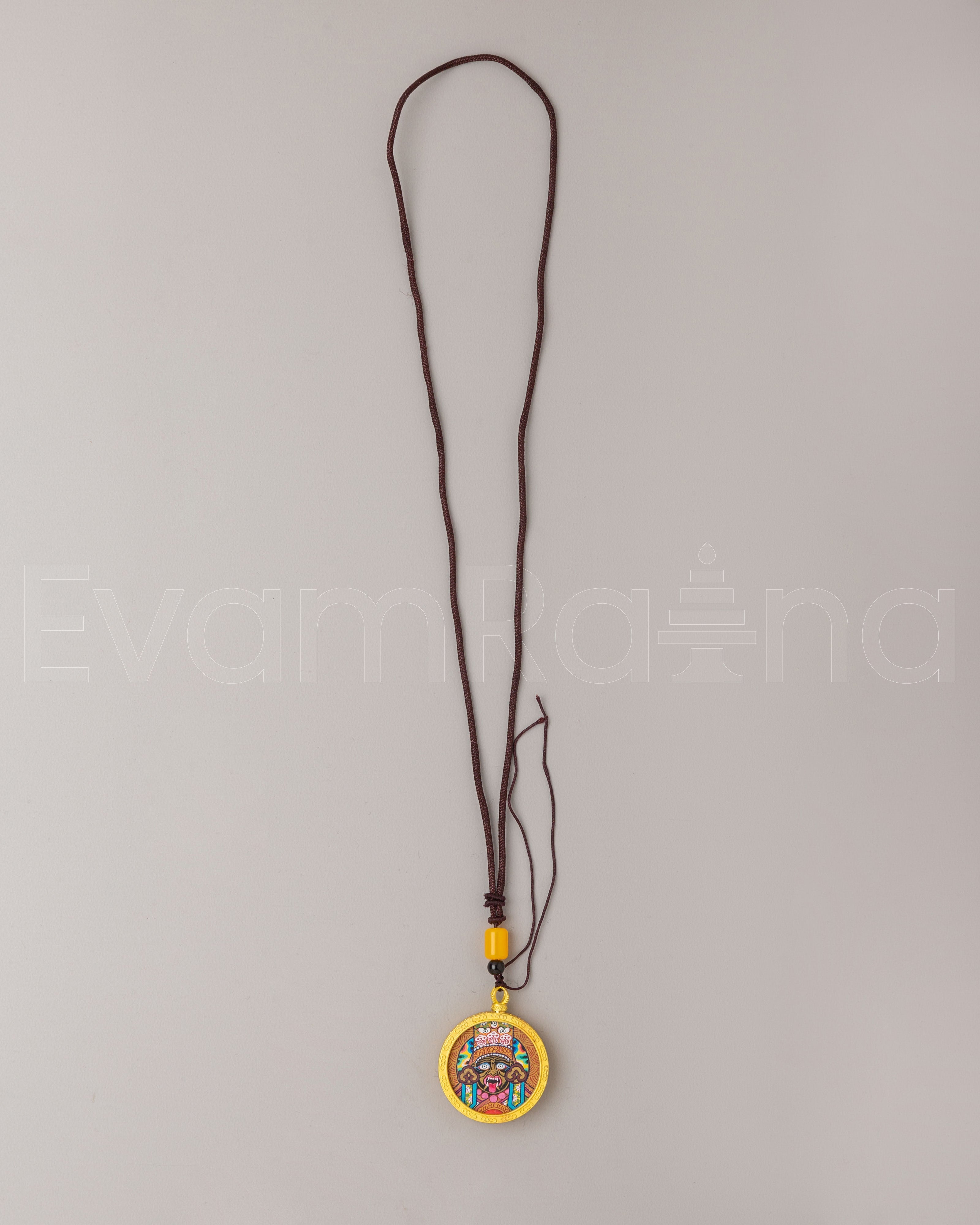 Tibetan Handmade Locket | Spiritual Jewelry for Meditation and Blessings
