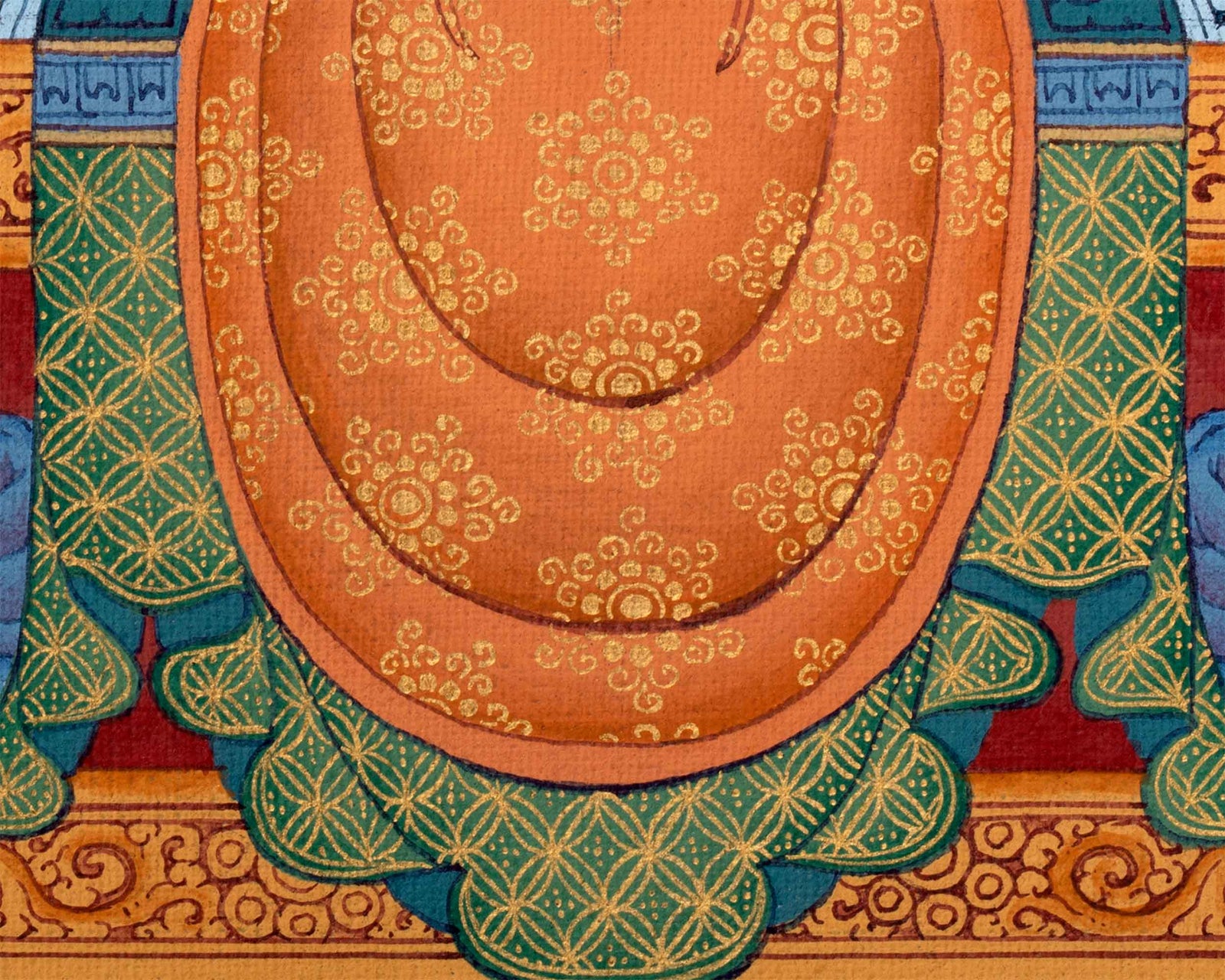 Kurukulla: Traditional Thangka Print | Stunning Kurukulla Wall Hanging