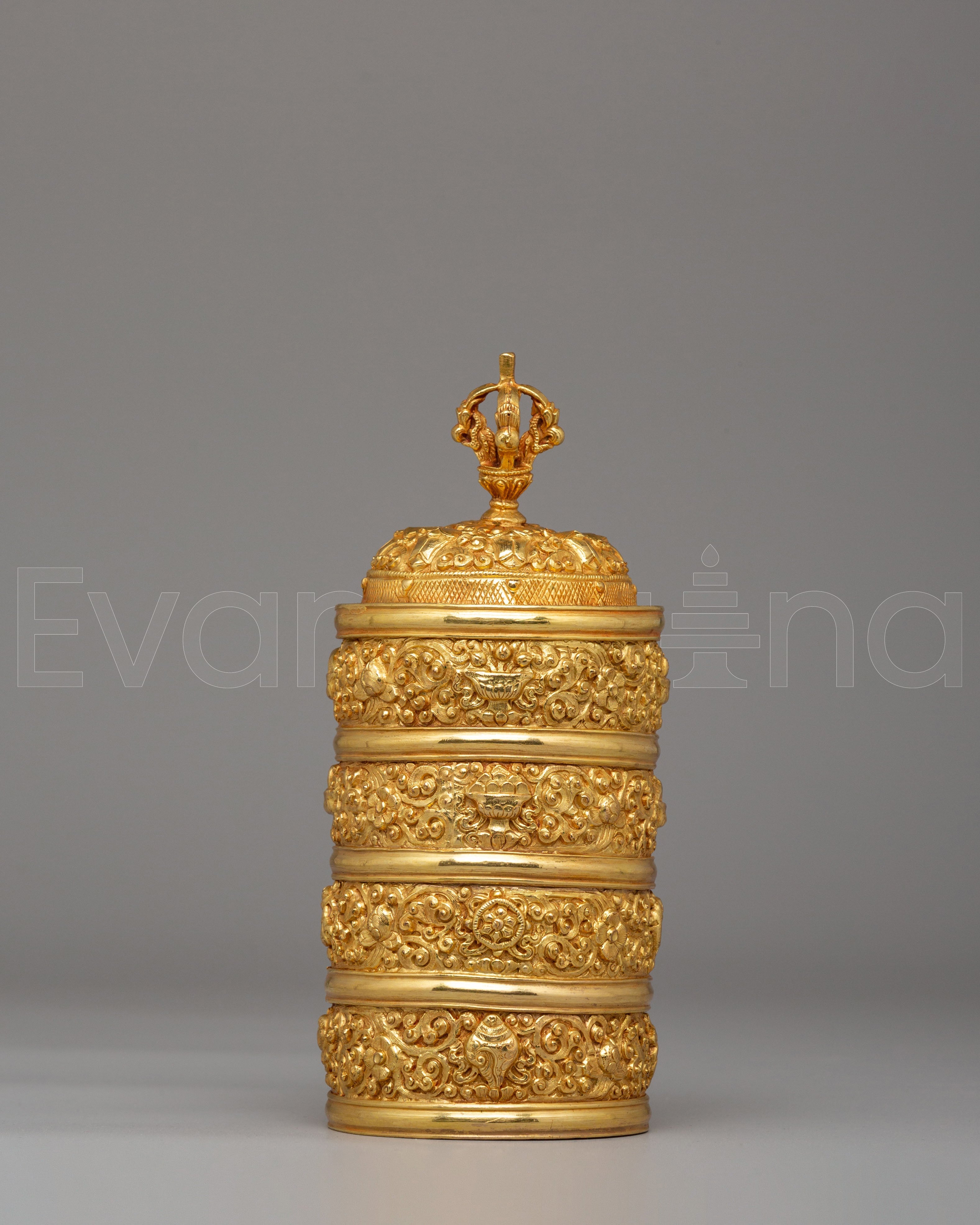 Sacred Ritual Rice Pot | Spiritual Decorative Vessel for Sacred Ceremonies