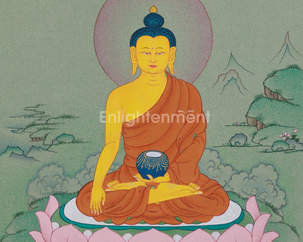 Buddhist Tradition Shakyamuni Buddha Thangka | Dharma Teacher