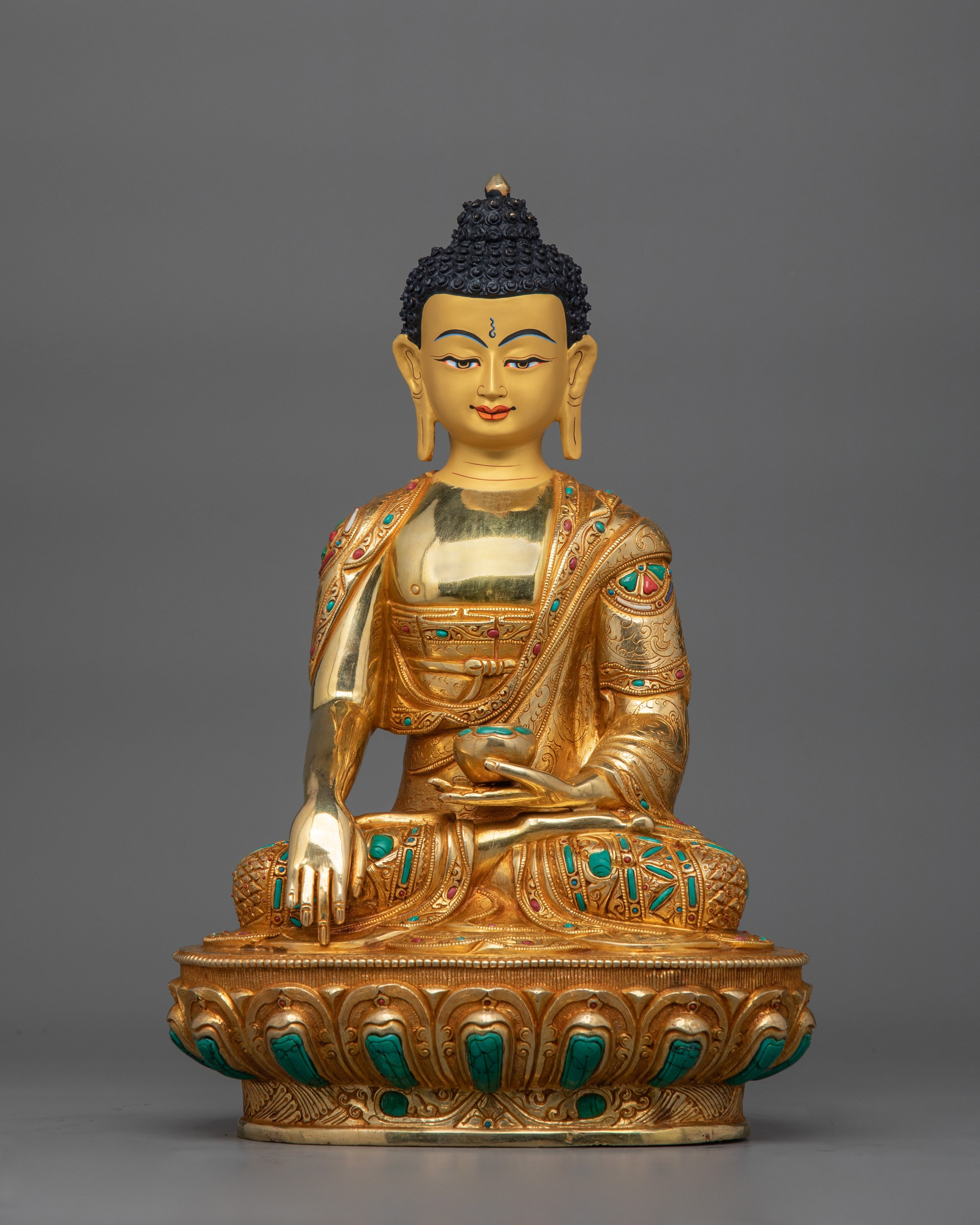 Shakyamuni Buddha Enlightened Dharma Teacher Statue | Profound Wisdom