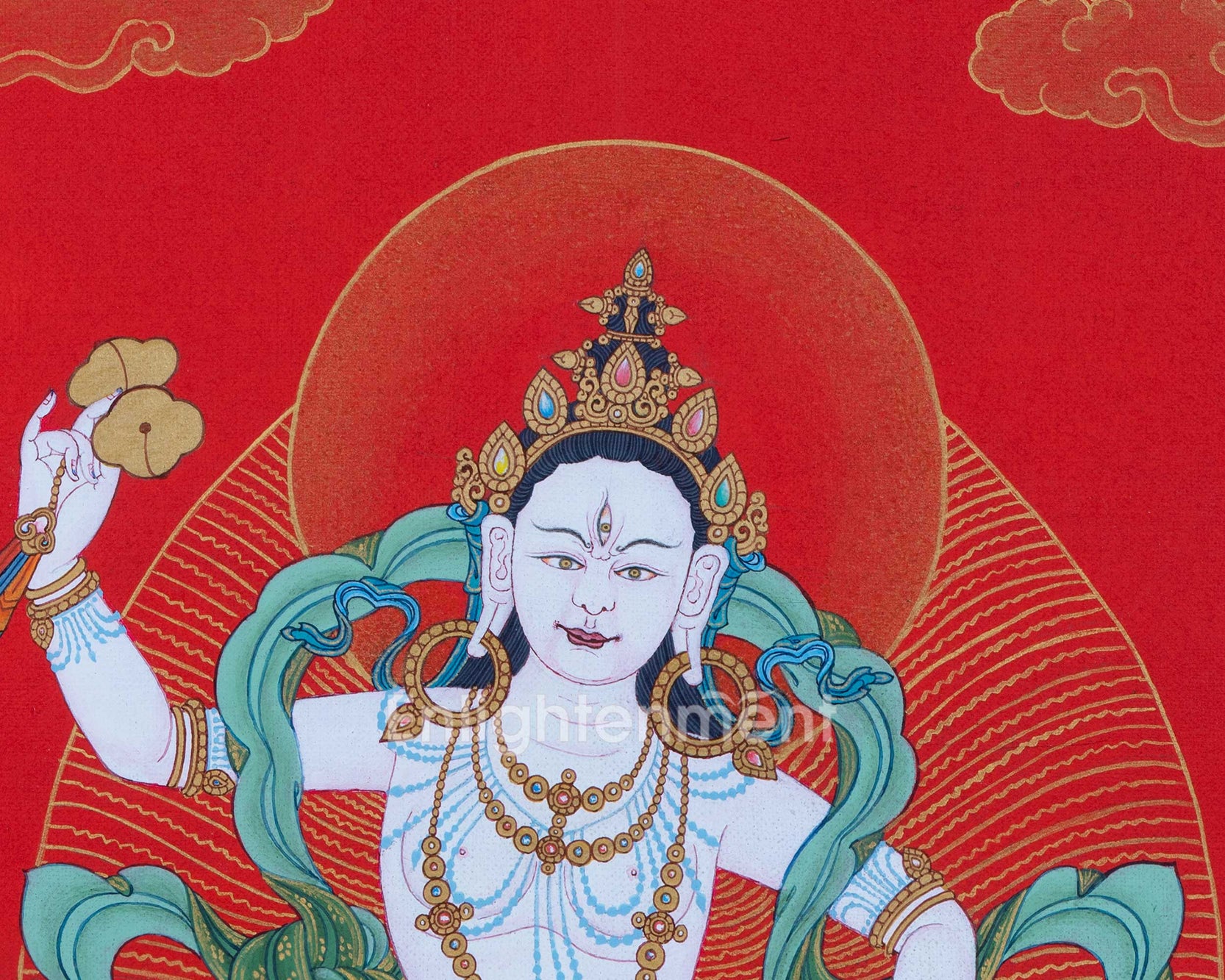 Radiant Mother Machig Labdron Thangka – Enlightenment Thangka