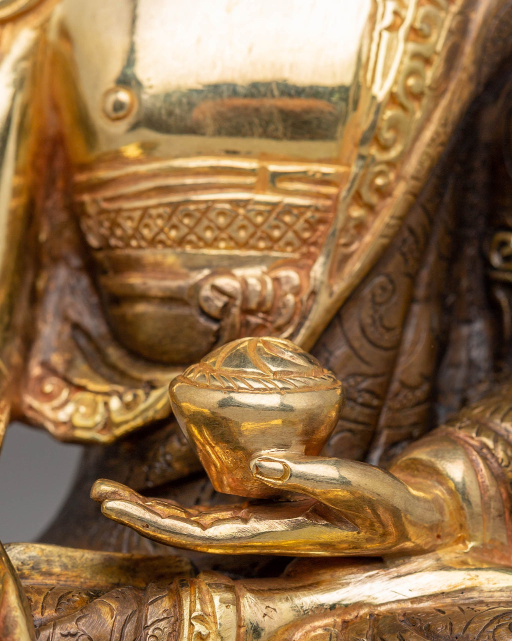 Shakyamuni Buddha Statue | Buddhist Sculpture for Temple & Home Decor