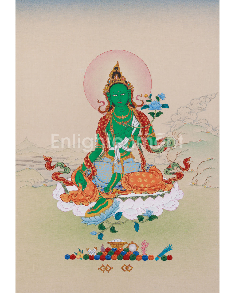 Authentic Tara Thangka Collection – Green Tara, White Tara, Red Tara ...