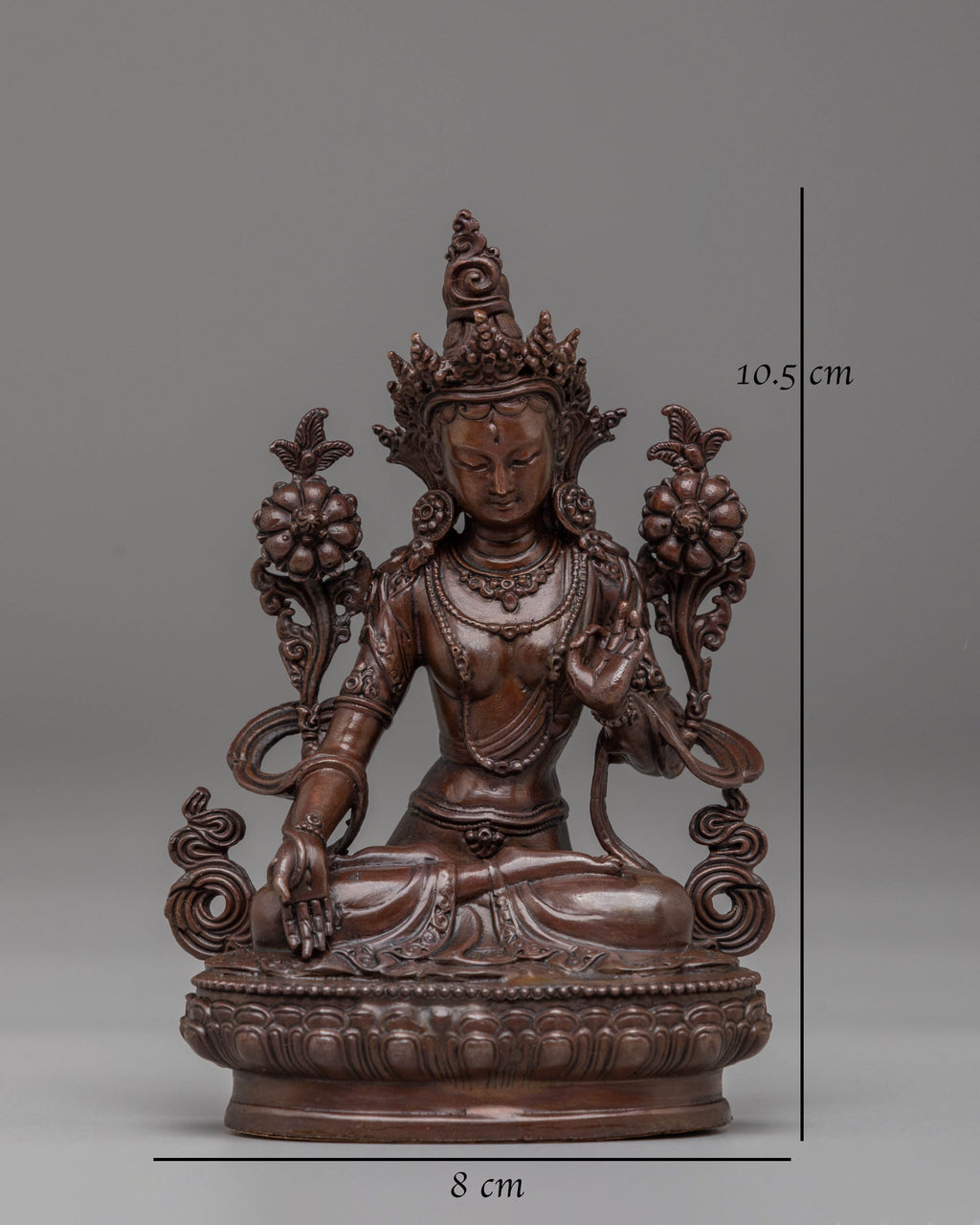 Spiritual Sita Tara Statue | White Tara Figurine for Altar