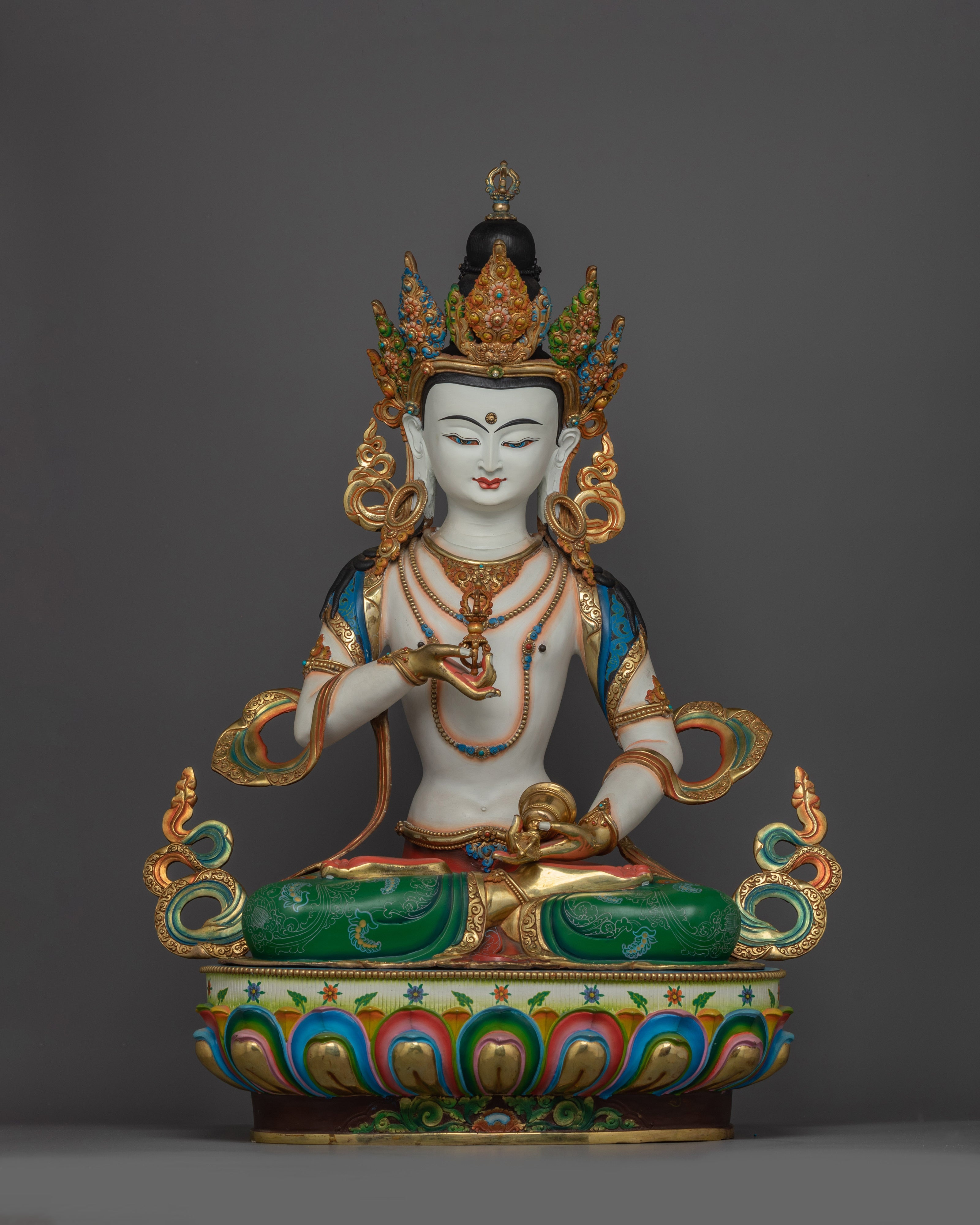 Guru Vajrasattva 100-Syllable Mantra Practice Statue | Tibetan Bodhisa