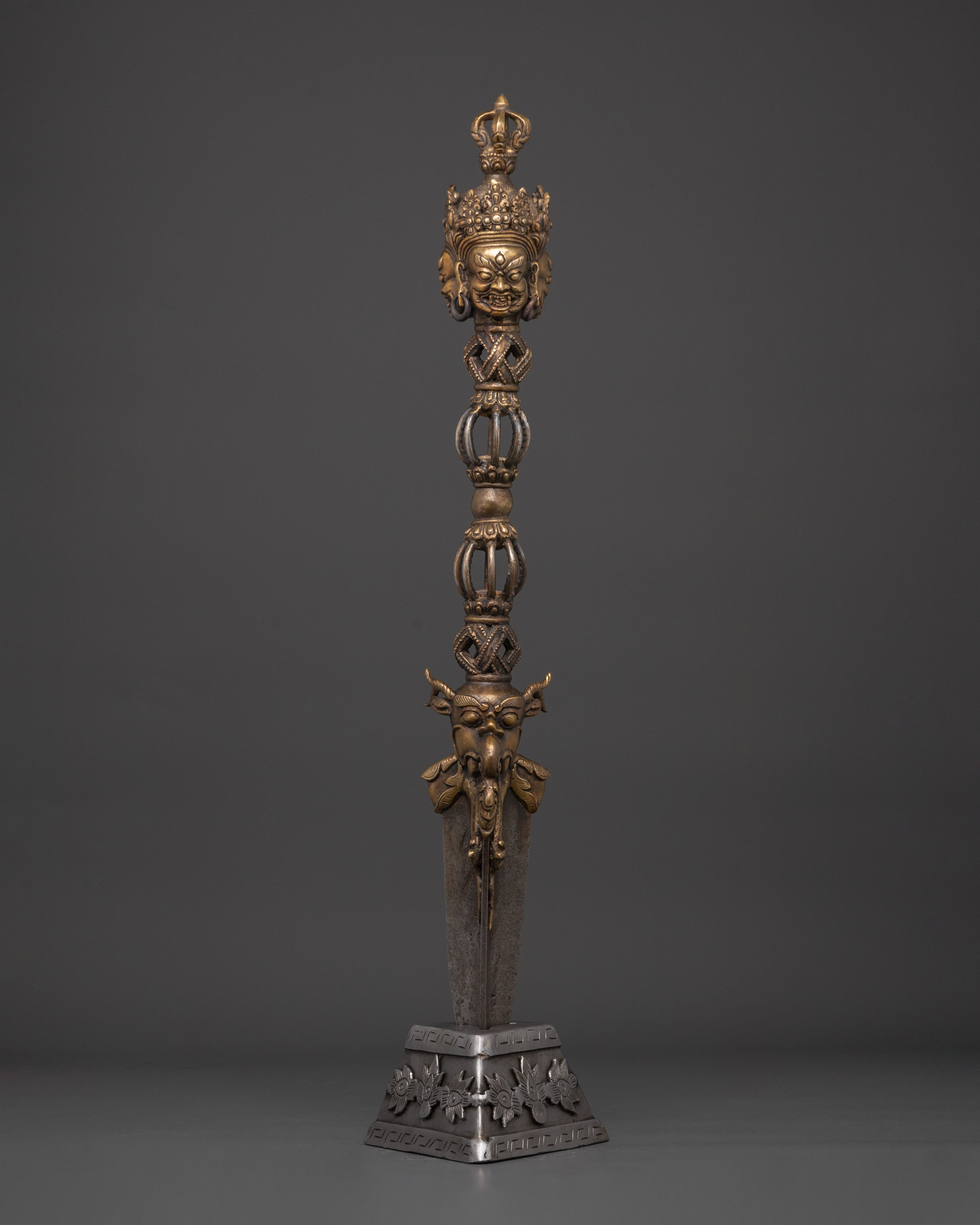 Deity Phurba Dagger | for Vajrayana Rituals and Spiritual Protection