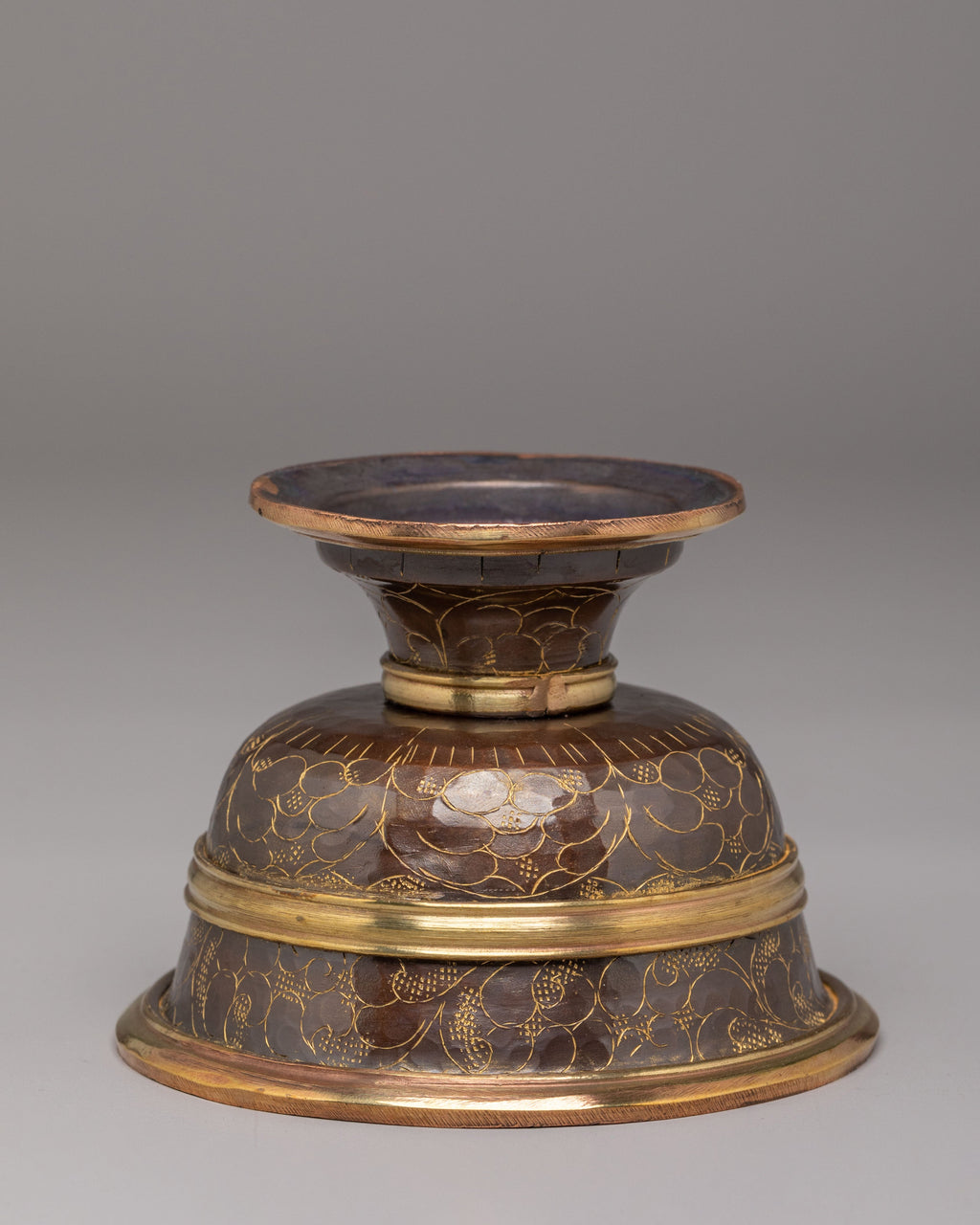 Tibetan Offering Bowls Set | Handcrafted Ritual Bowls for Spiritual ...