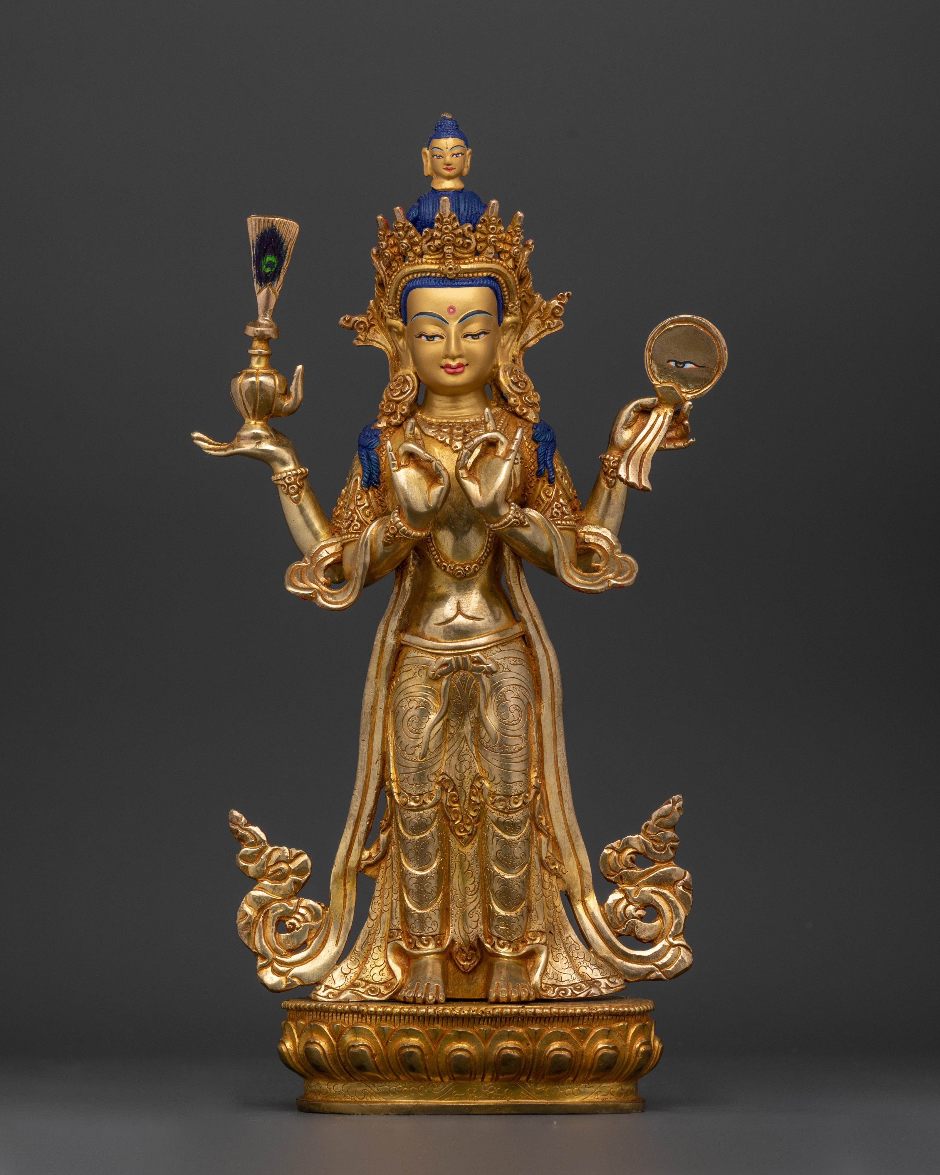 Lokiteshvara Bodhisattva Statue | Embodiment of Infinite Compassion