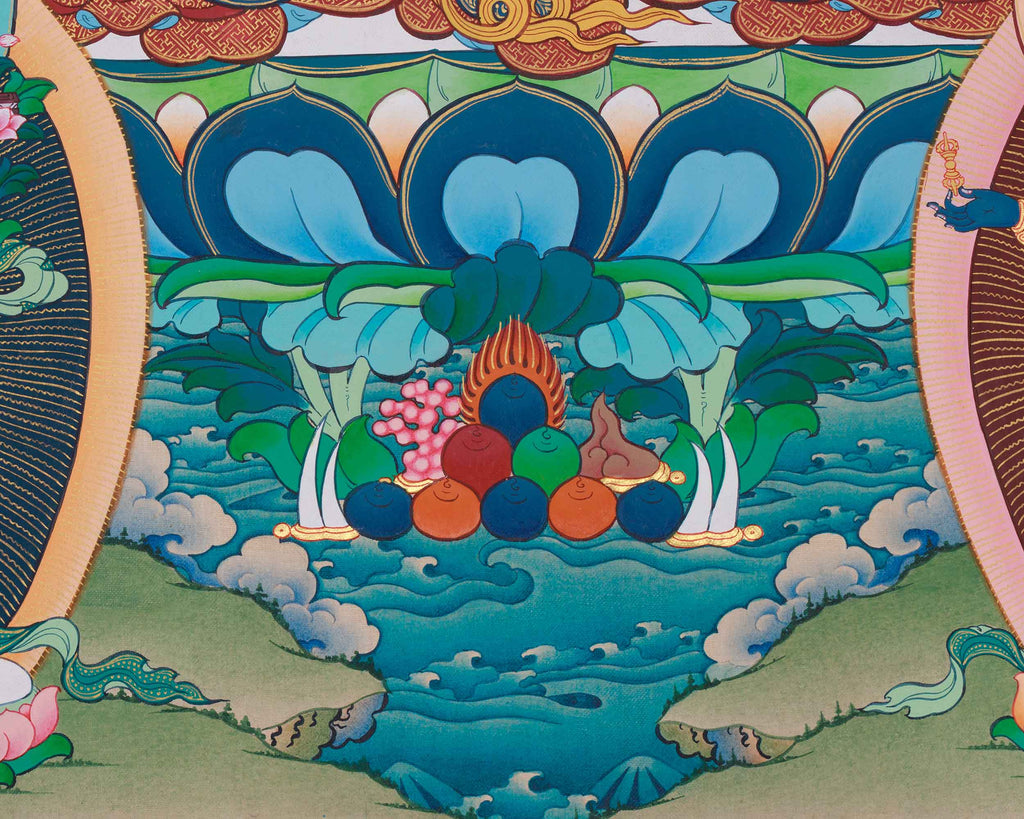 Vajradhara Painting | The Primordial Buddha Symbolizing Ultimate Wisdo