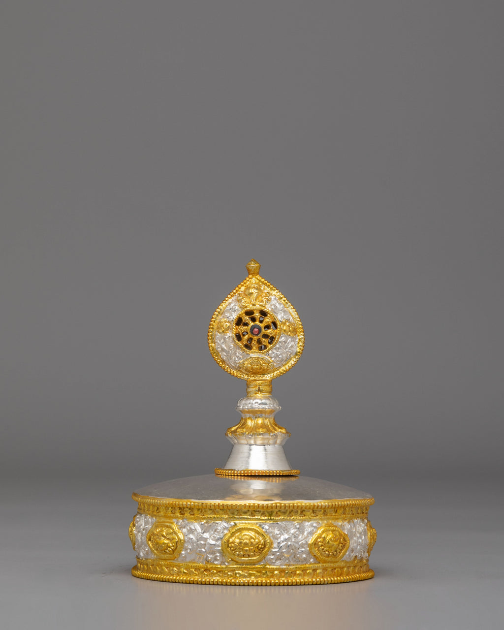 Sacred Ritual Mandala Offering | Traditional Buddhist Decor