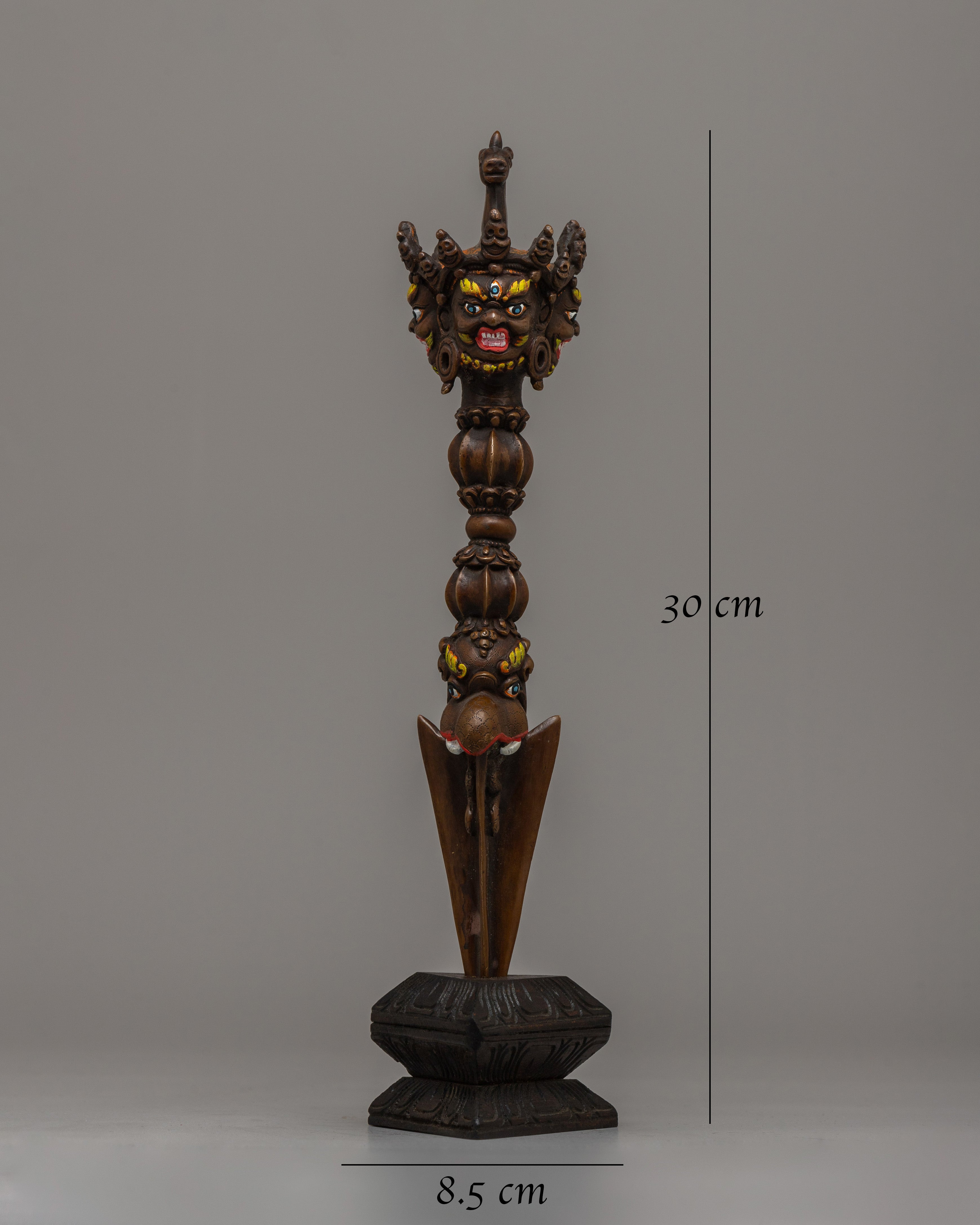 Tibetan Buddhist Dorje Phurpa Vajra Dagger | Sacred Symbol of Spiritua ...