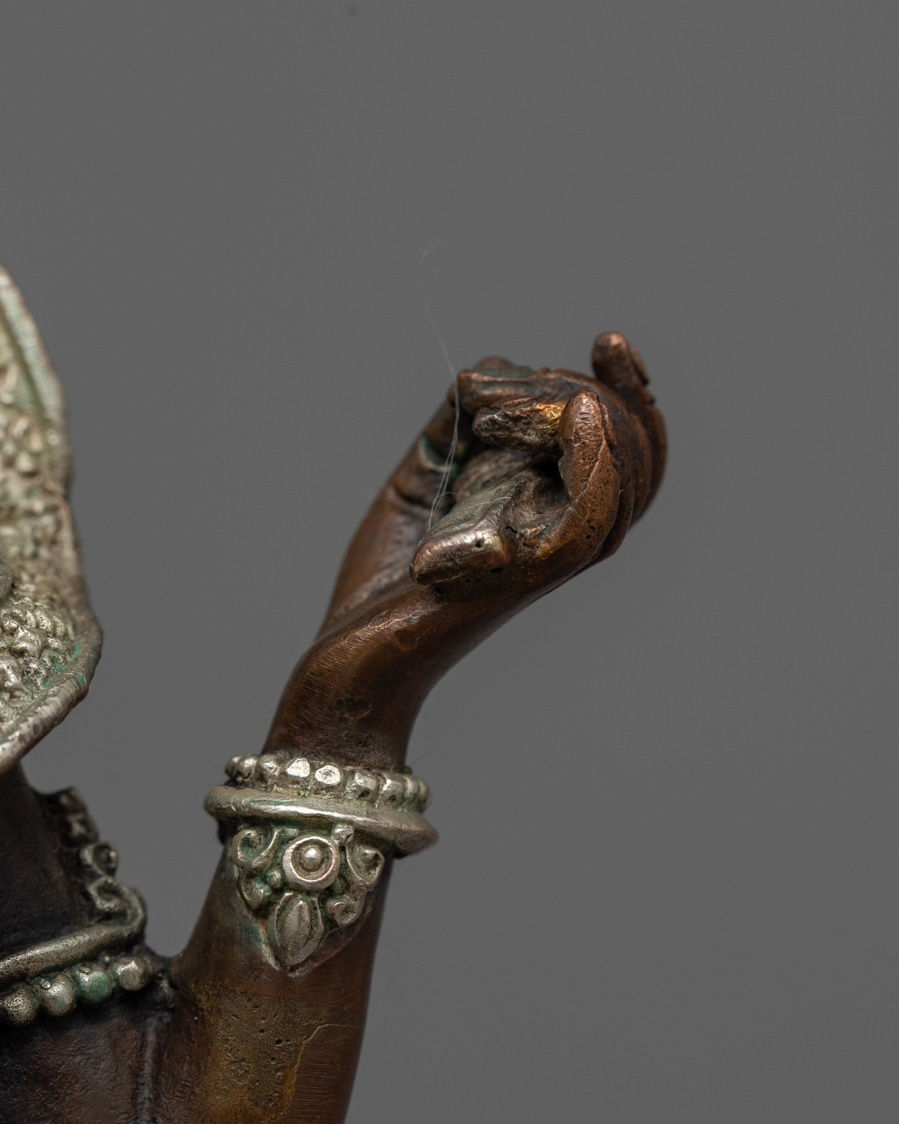 Prajna Paramita Goddess Statue | Silver Electroplated Essence of Wisdo ...