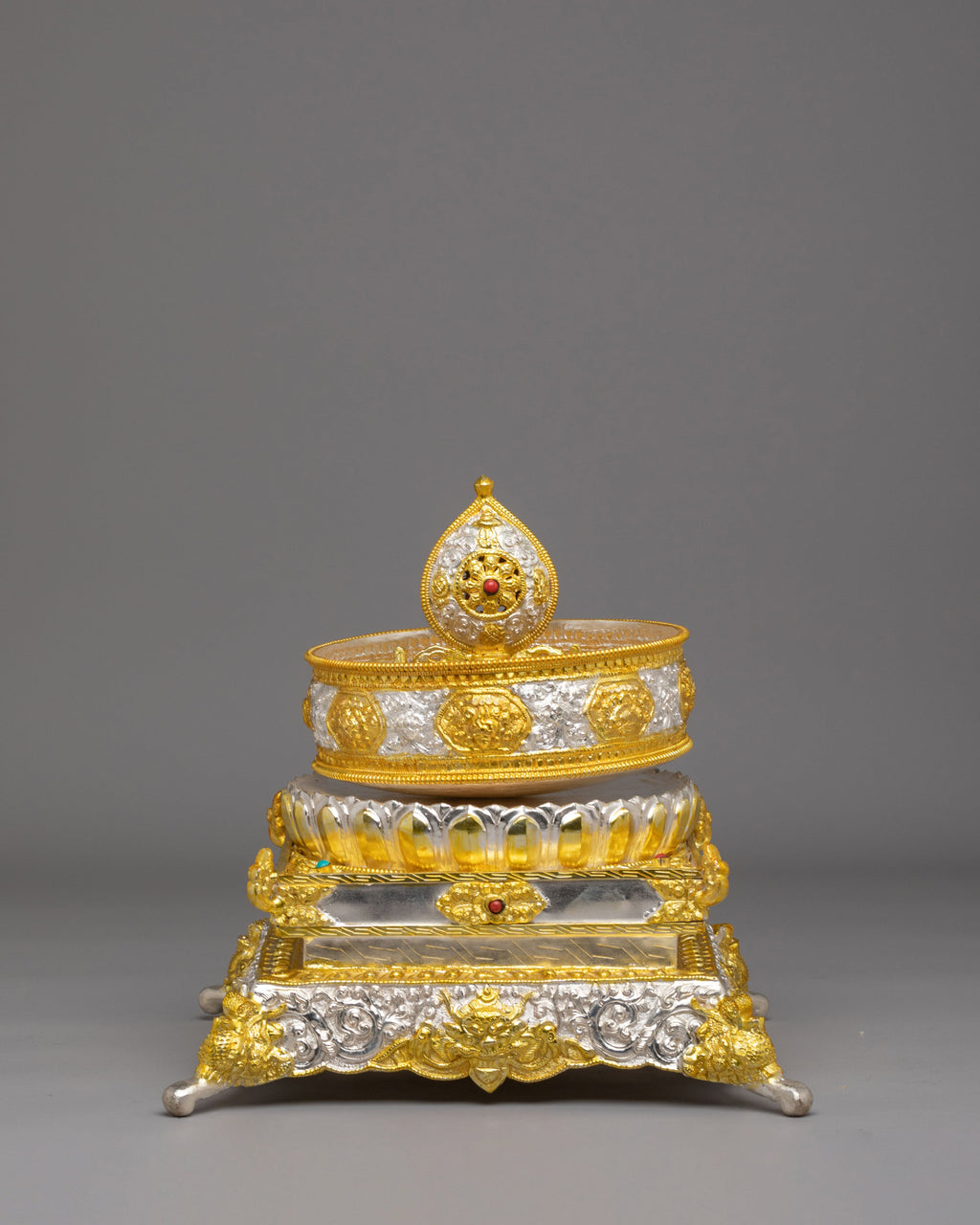 Sacred Buddhist Mandala Offering | Spiritual Altar Decor