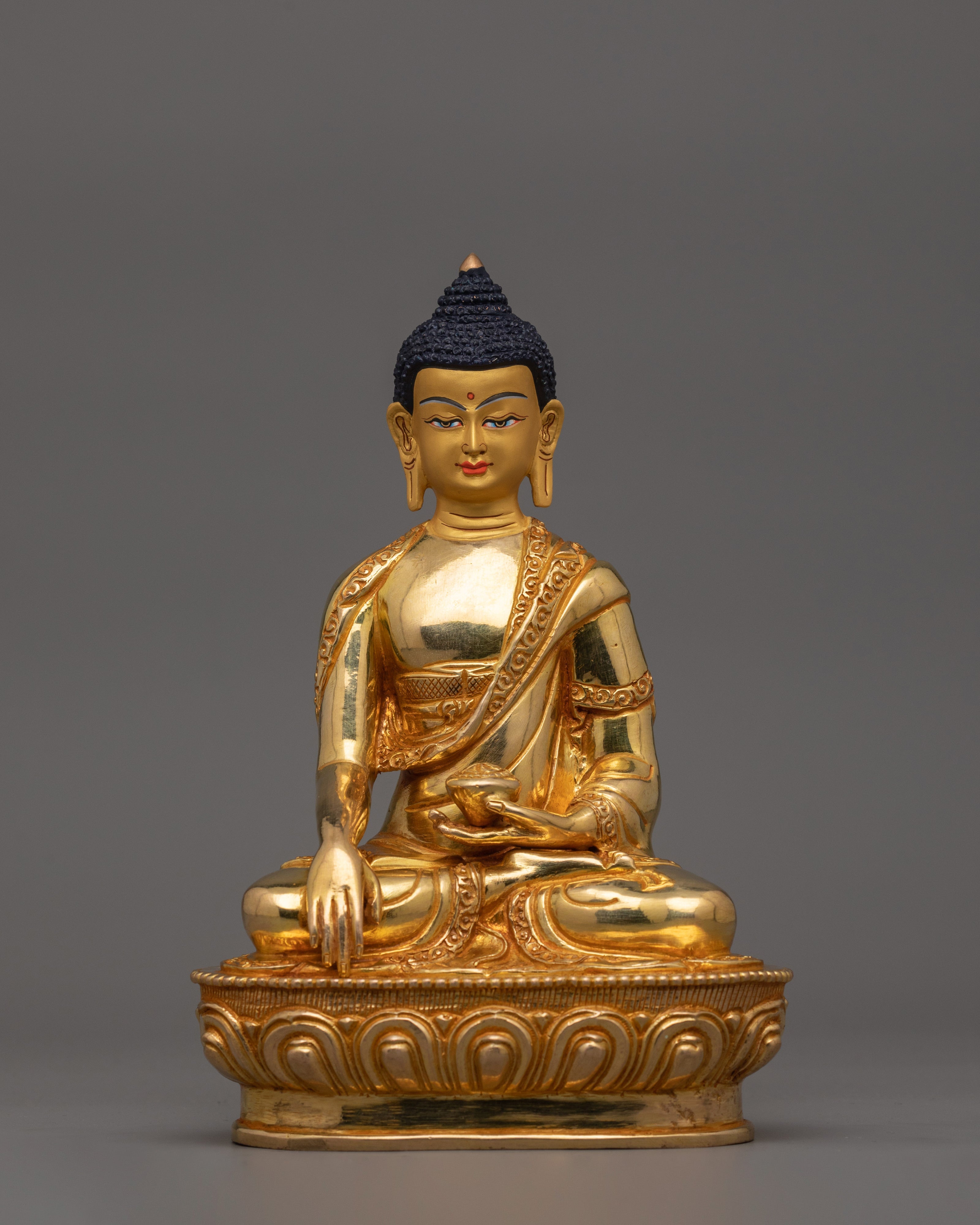 Enlightened Guru Shakyamuni Buddha Statue | Symbol of mindfulness prac