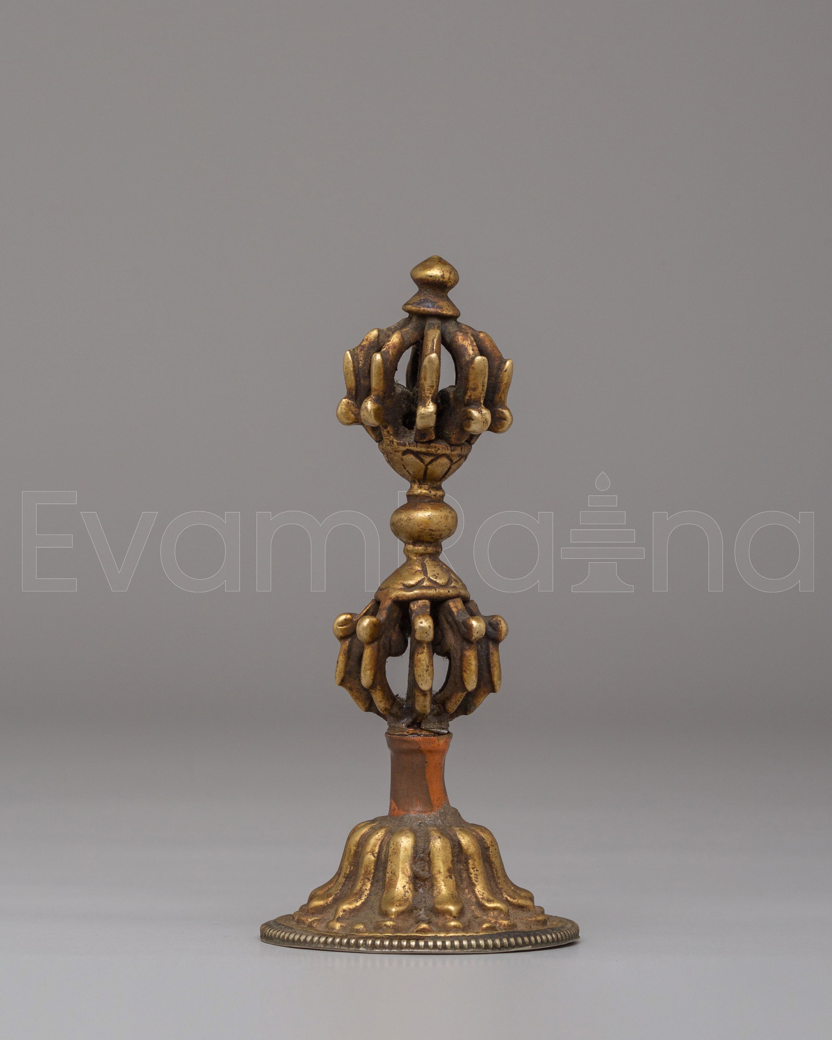 Handmade Buddhist Dorje for Rituals | Sacred Vajra for Spiritual Practices