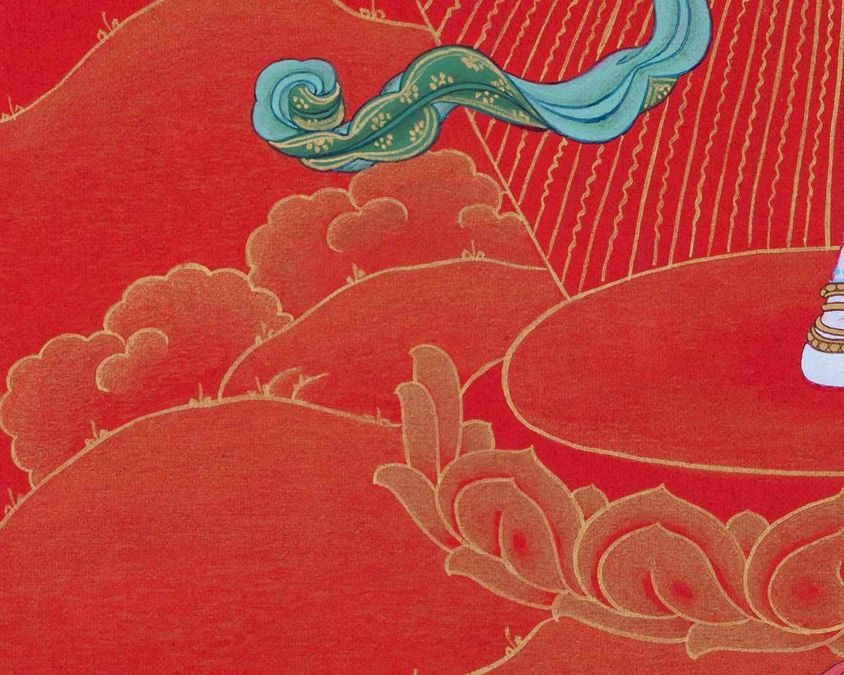 Radiant Mother Machig Labdron Thangka