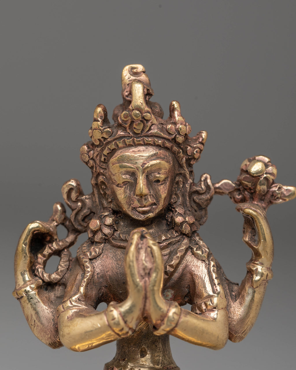 Handcrafted Chenrezig Statue Of Compassion | Tibetan Avalokiteshvara