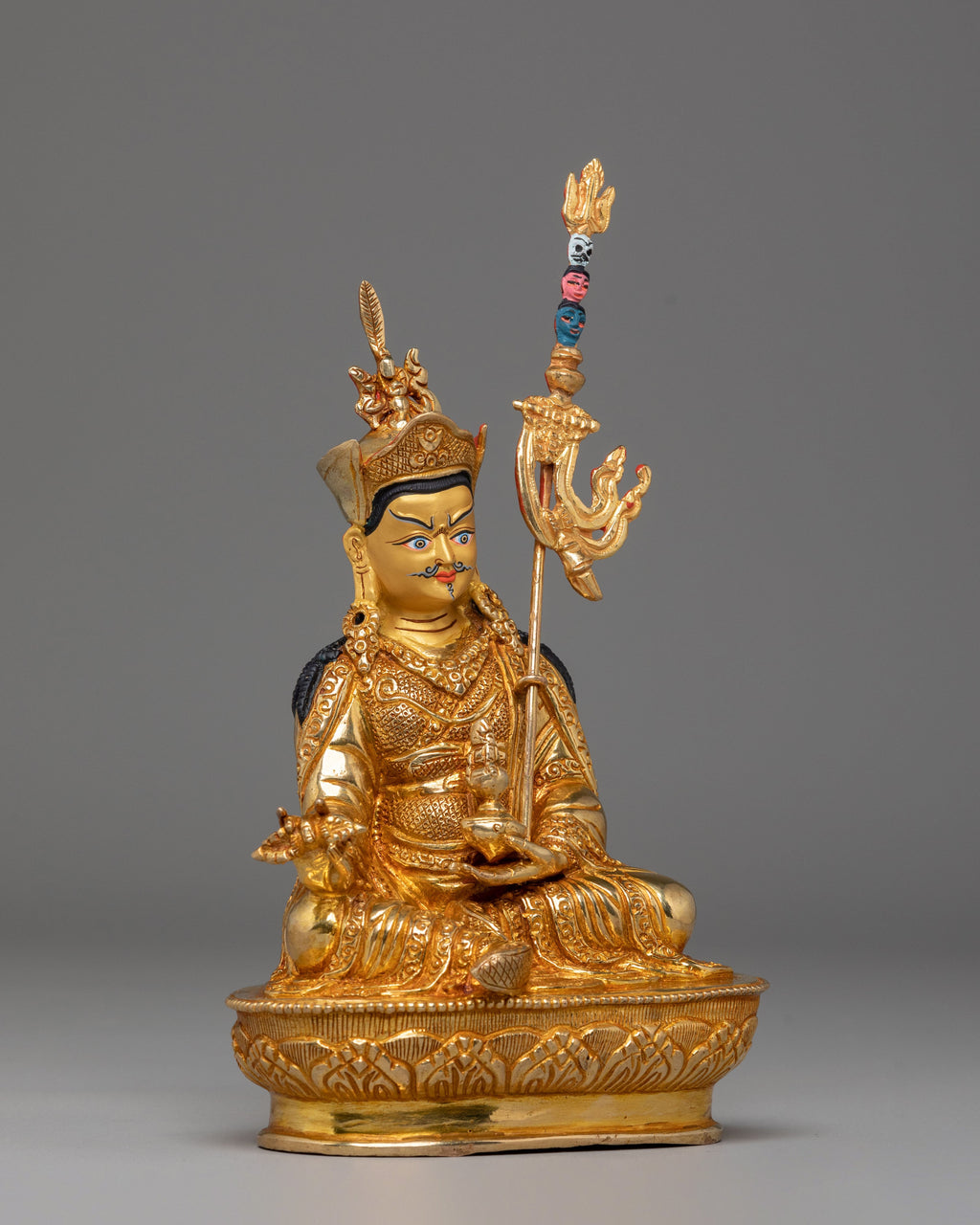 Vajrayana Master Guru Padmasambhava Statue | Sacred Guru Rinpoche Art