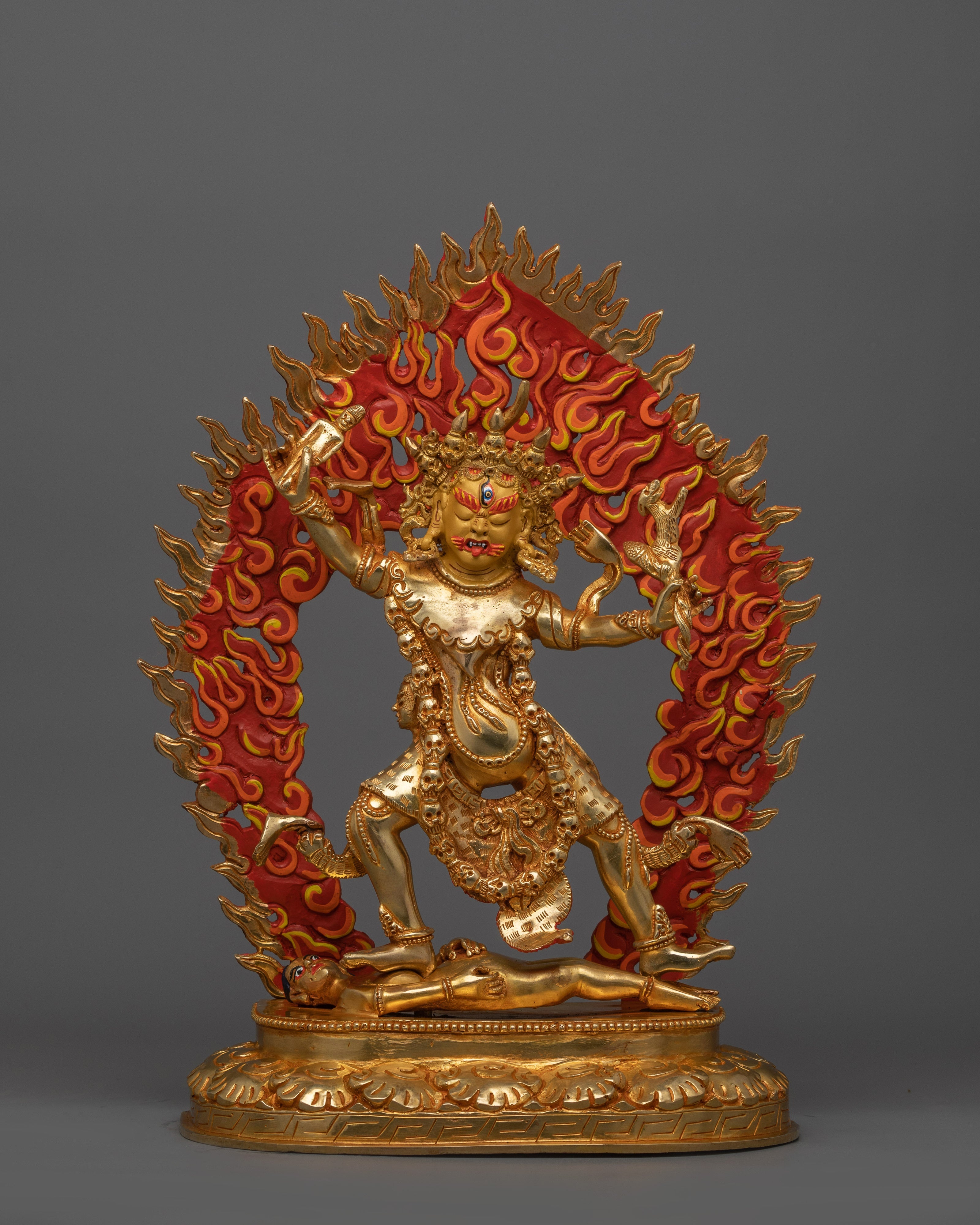 One eye Deity Ekajati Statue | Embrace the Power of the Wrathful Dakin