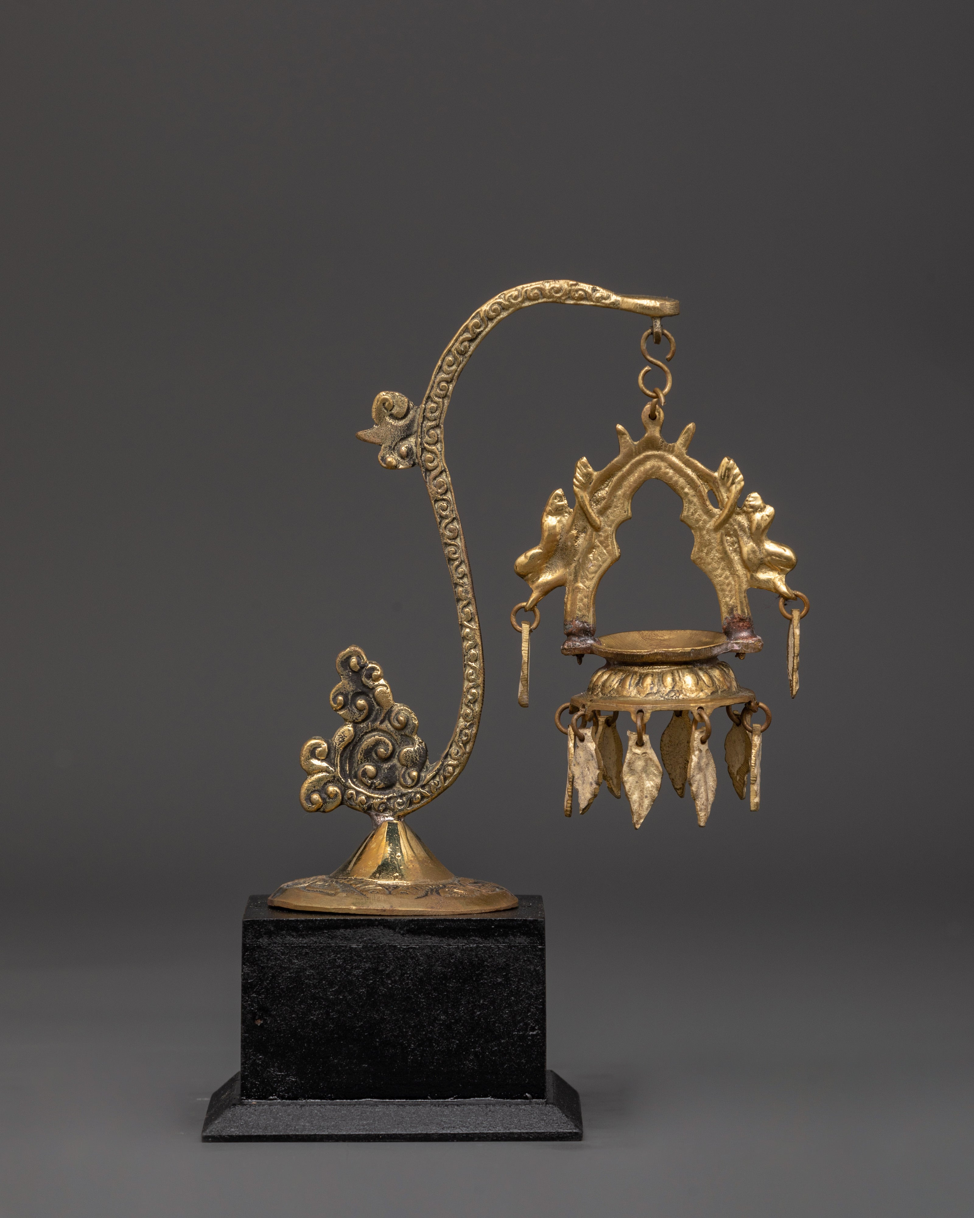 Hanging Dalucha with Stand | for Tibetan Rituals