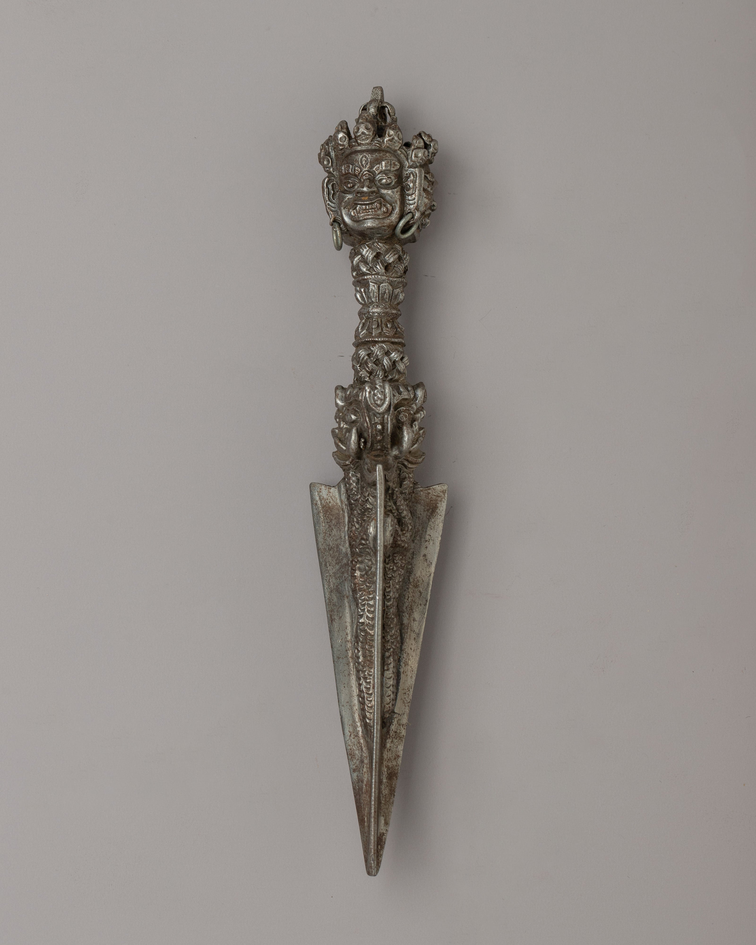 Tibetan Phurba for Rituals | A Powerful Ritual Dagger for Protection