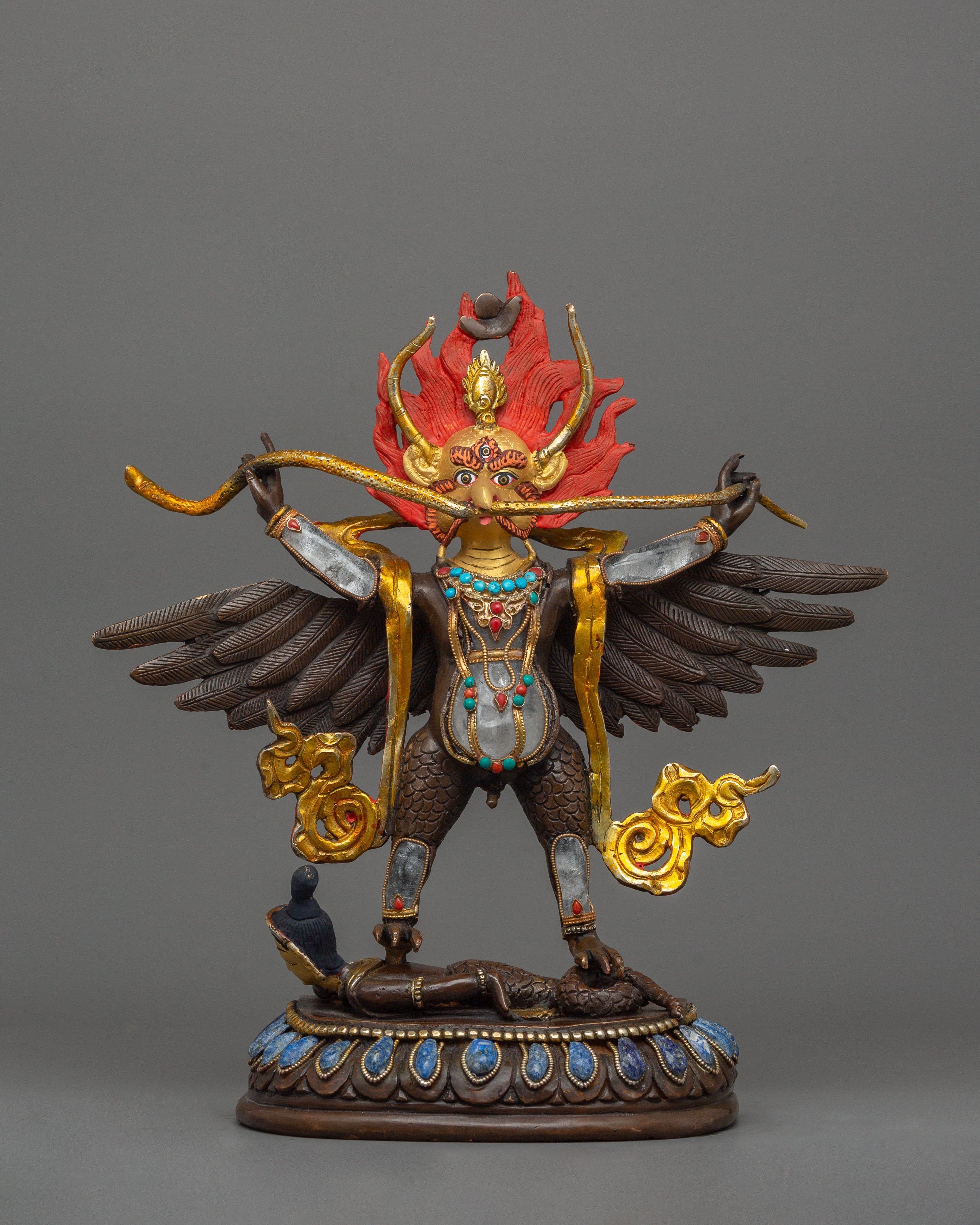 Divine bird Garuda Statue | Tibetan Sacred Art
