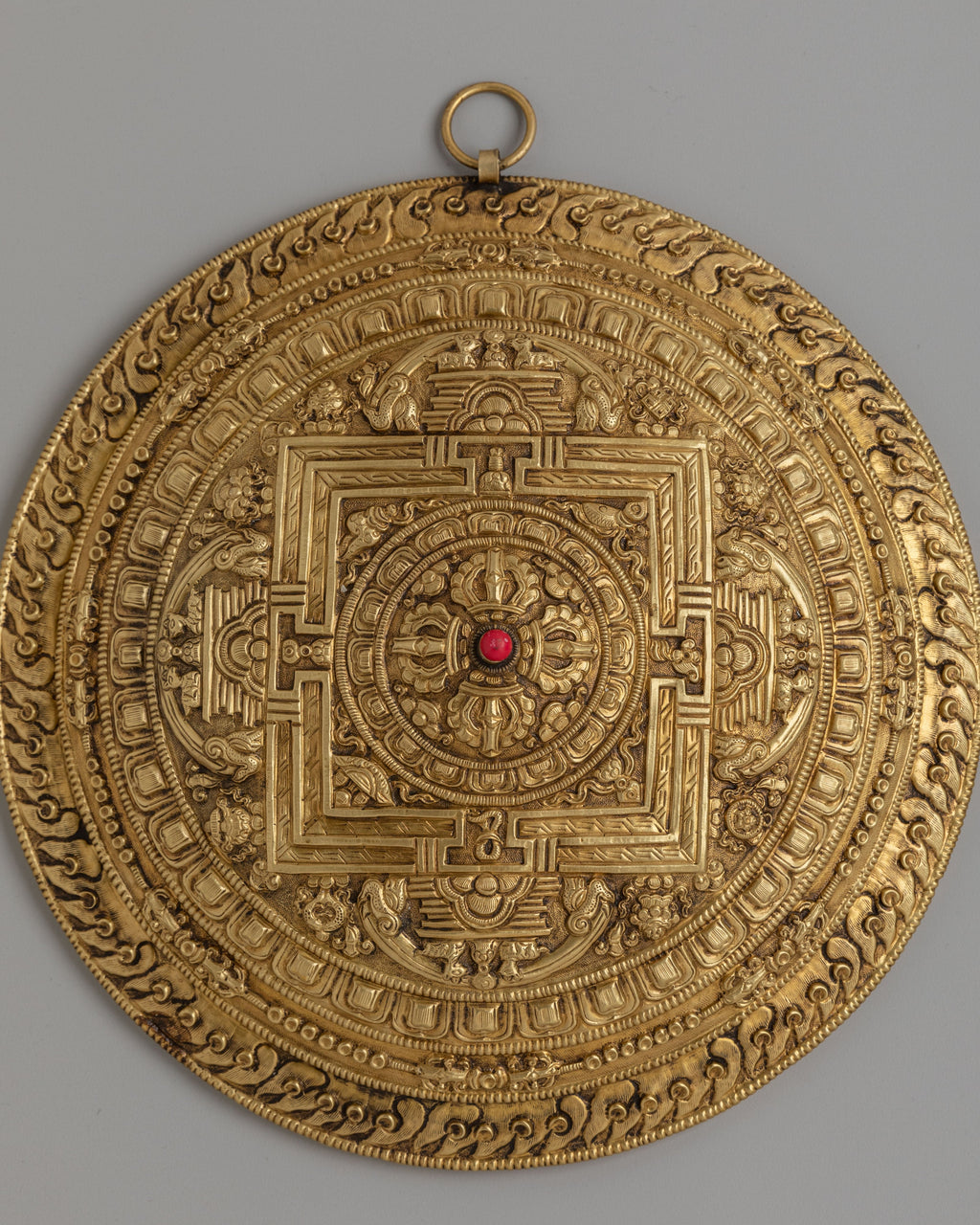 Sacred Bishwo Vajra Wall Hanging | Symbol of Power and Protection