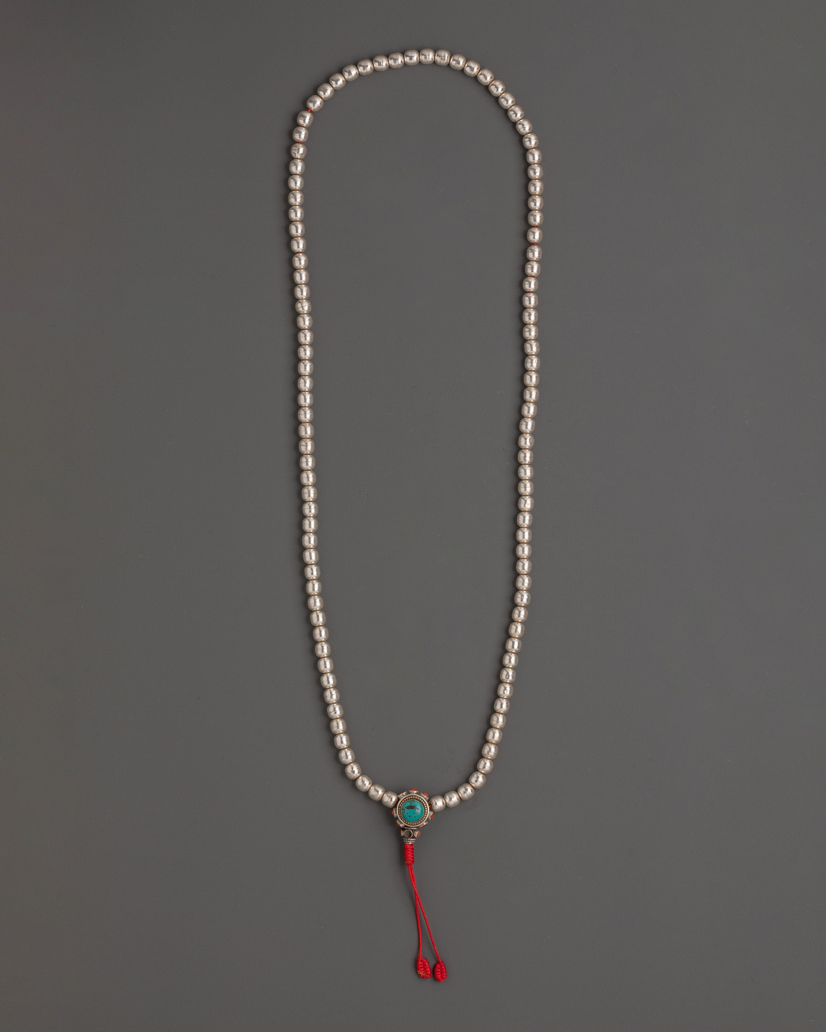 Tibetan Silver Mala | Mala for Meditation