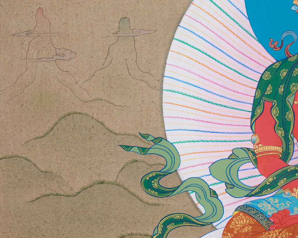 Tibetan Long Life Bodhisattvas: Amitayus Buddha, White Tara and Namgya