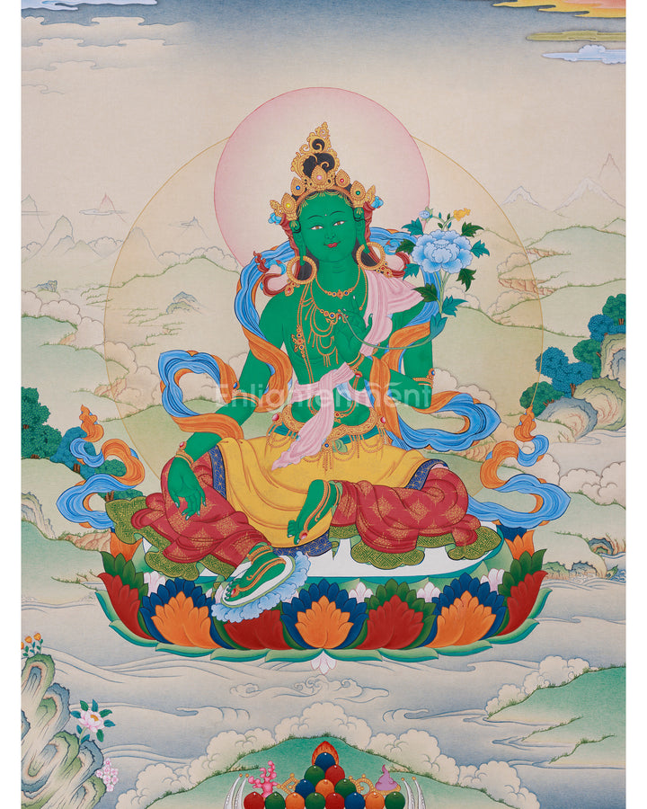 Tara Thangka for Vajrayana Practitioners | Enlightenment Tara ...