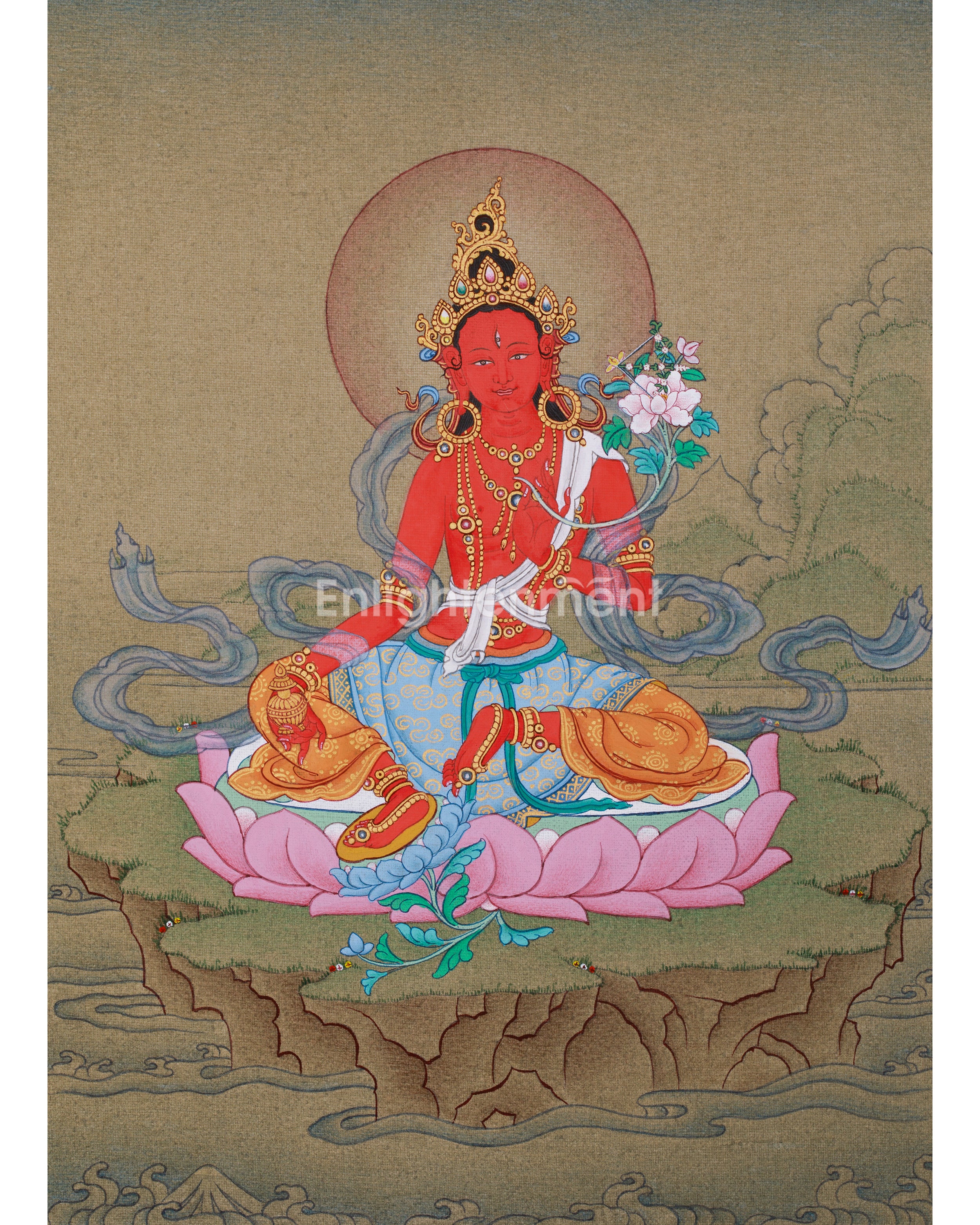 The Red Tara Thangka