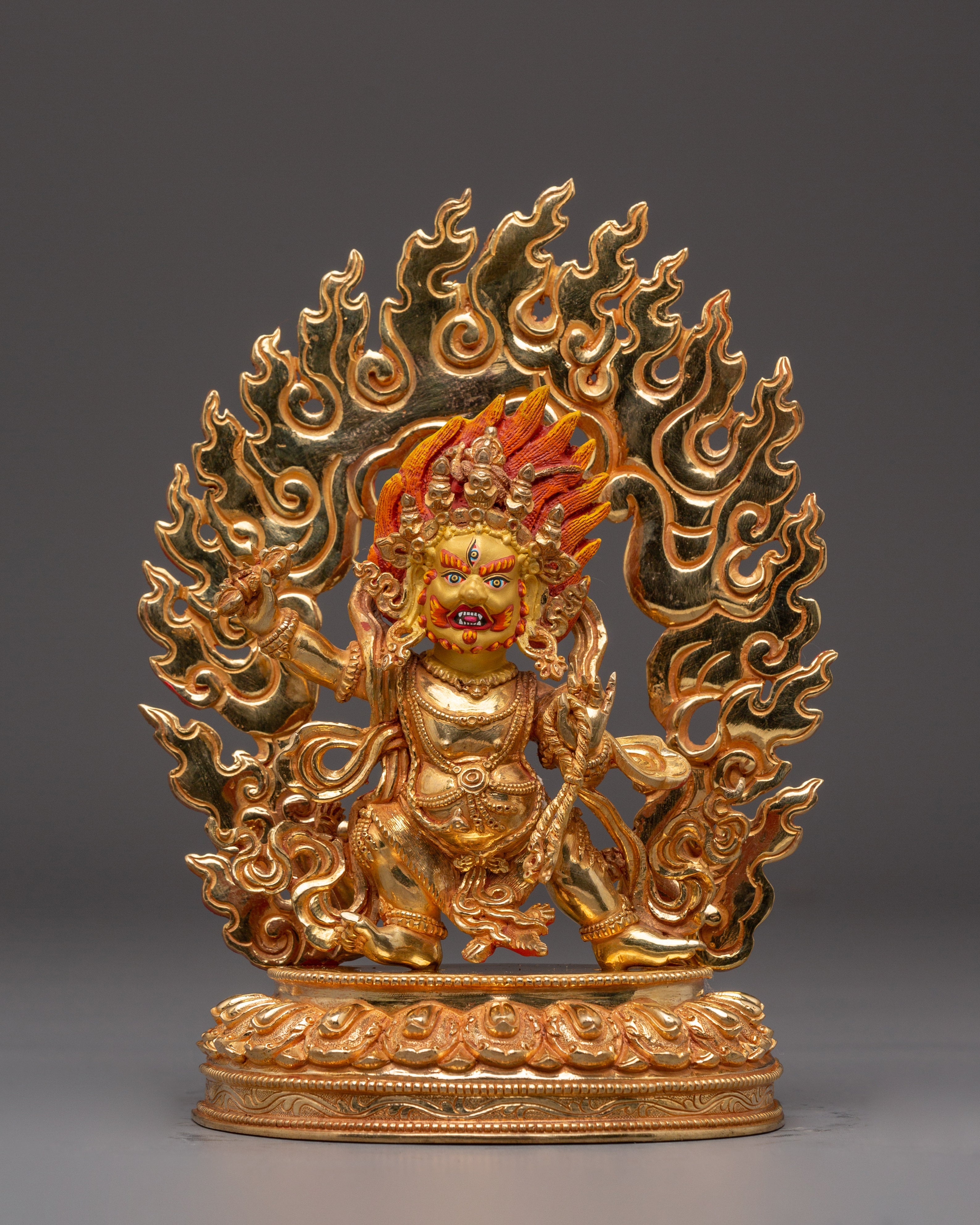 Fierce Wisdom Deity Vajrapani | Wrathful Enlightened Deity