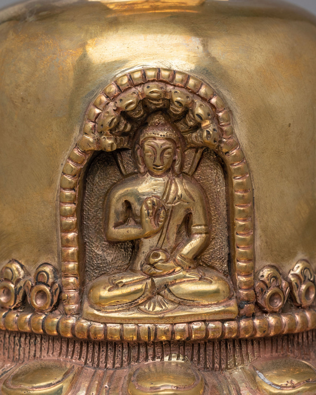 Traditional Chorten Kora | Buddhist Prayer Wheel for Meditation and Rituals