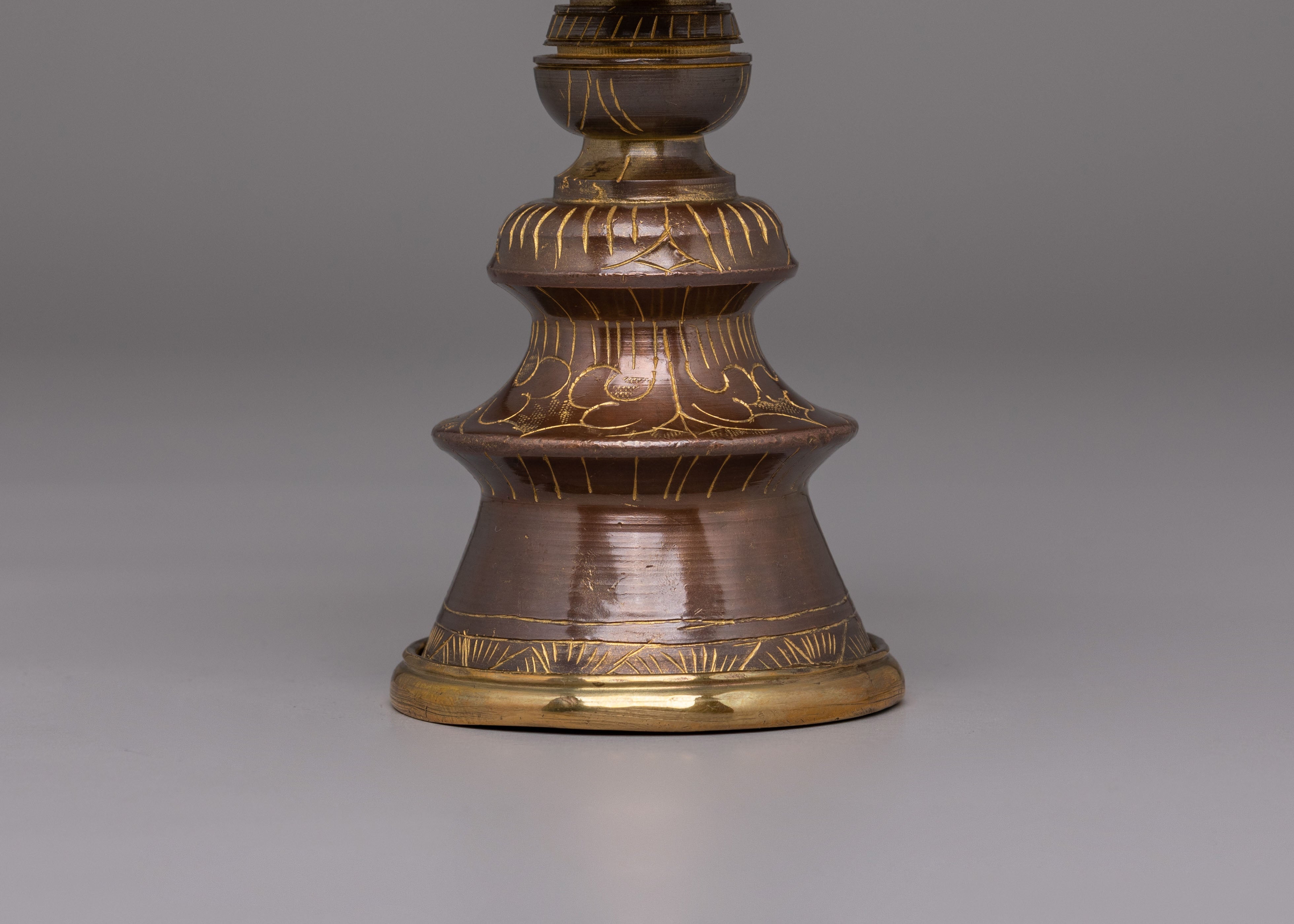 Handcrafted Tibetan Prayer Butter Lamp | Offering Lamps for Spiritual ...