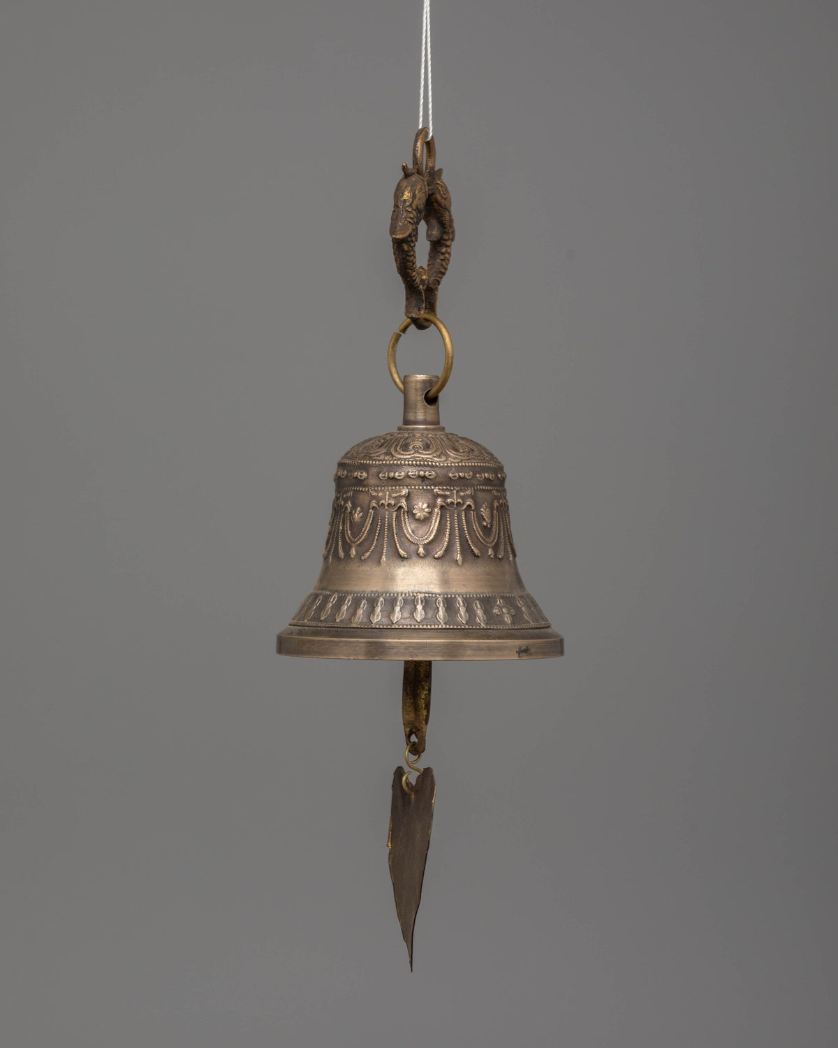 Handmade Buddhist Hanging Bell for Altar Decor