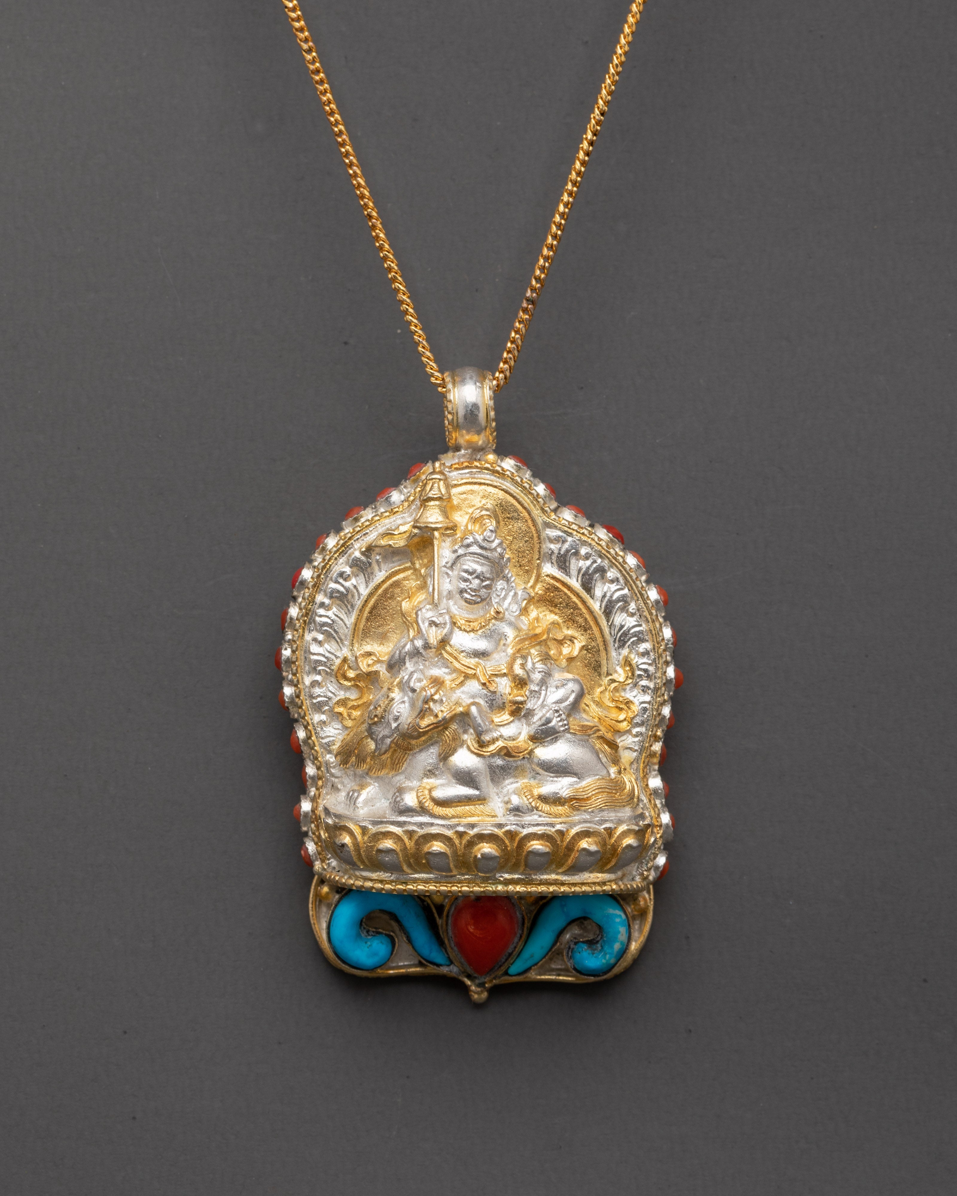 Namtoshe Locket | Tibetan Spiritual Jewelry for Protection