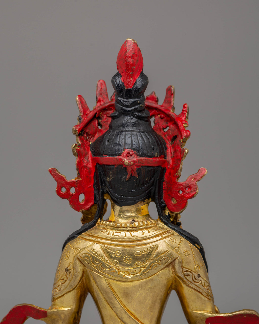Handmade Amitayus Statue of Long Life | Tibetan Art
