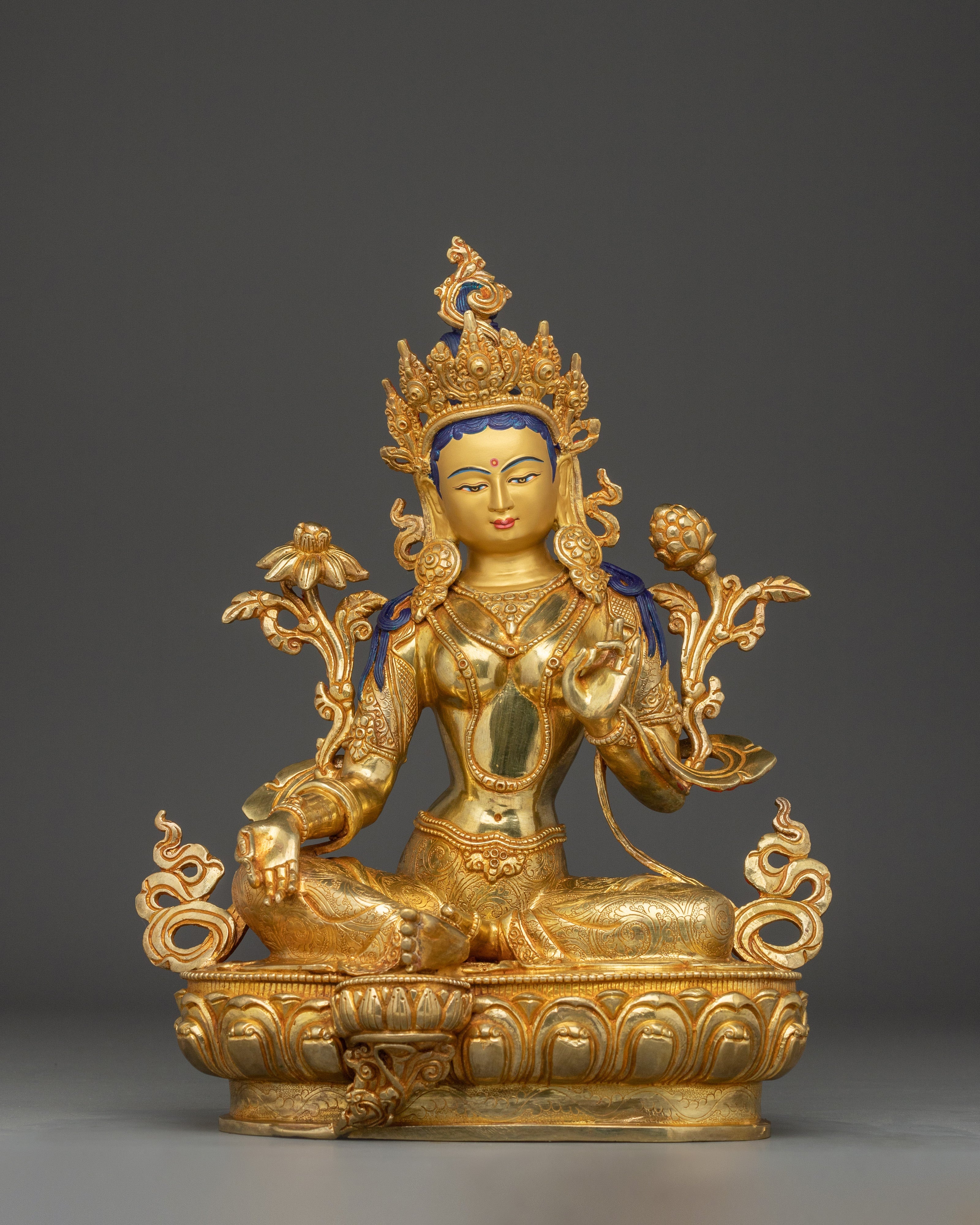 Compassionate Deity Shyama Tara Artwork | Mother of All Buddhas