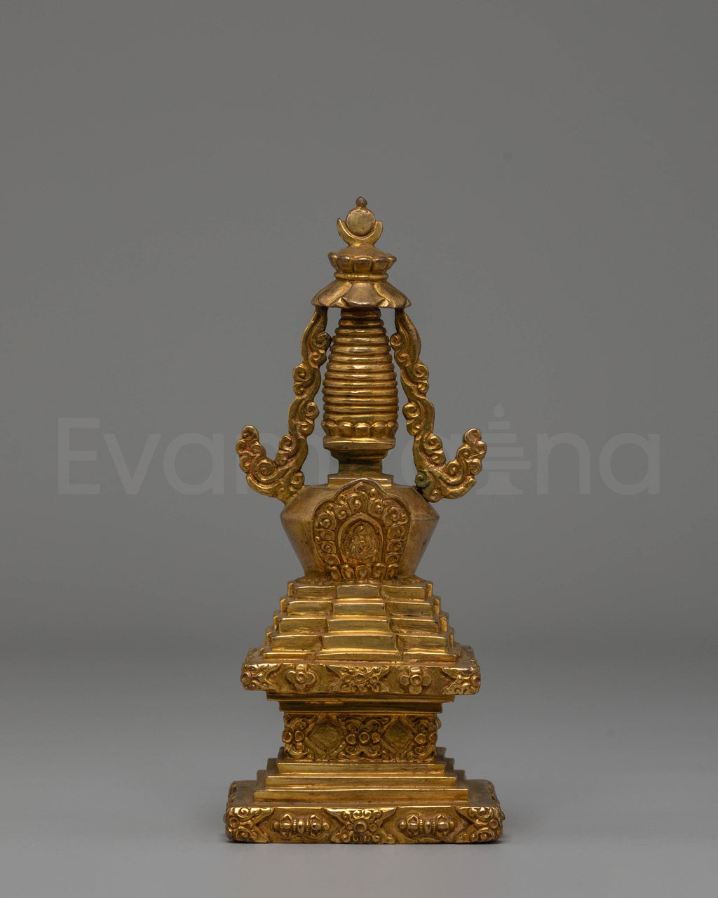 Copper Stupa For Ritual Use | Sacred Symbol of Enlightenment