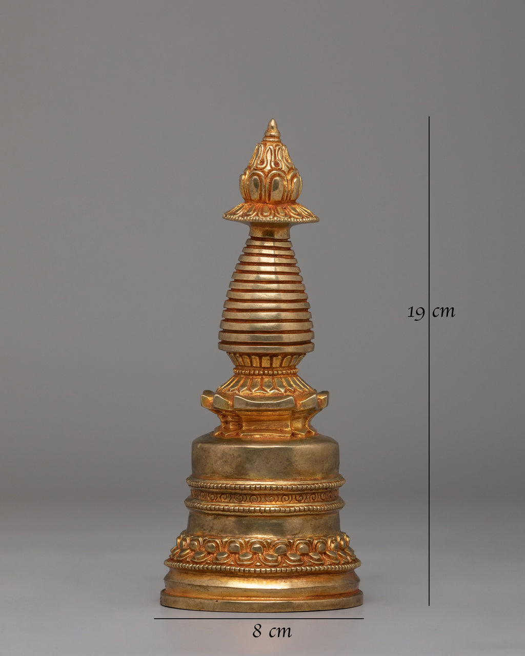 Kadampa Stupa for Sacred Offerings | Symbolizing Wisdom & Compassion