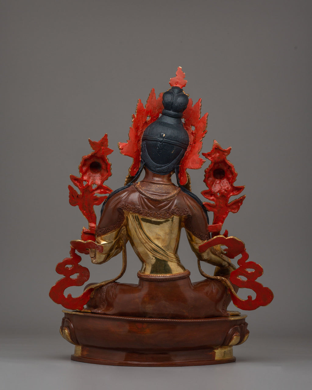 Green Tara Statue of Love and Compassion | Sacred Tibetan Artwork