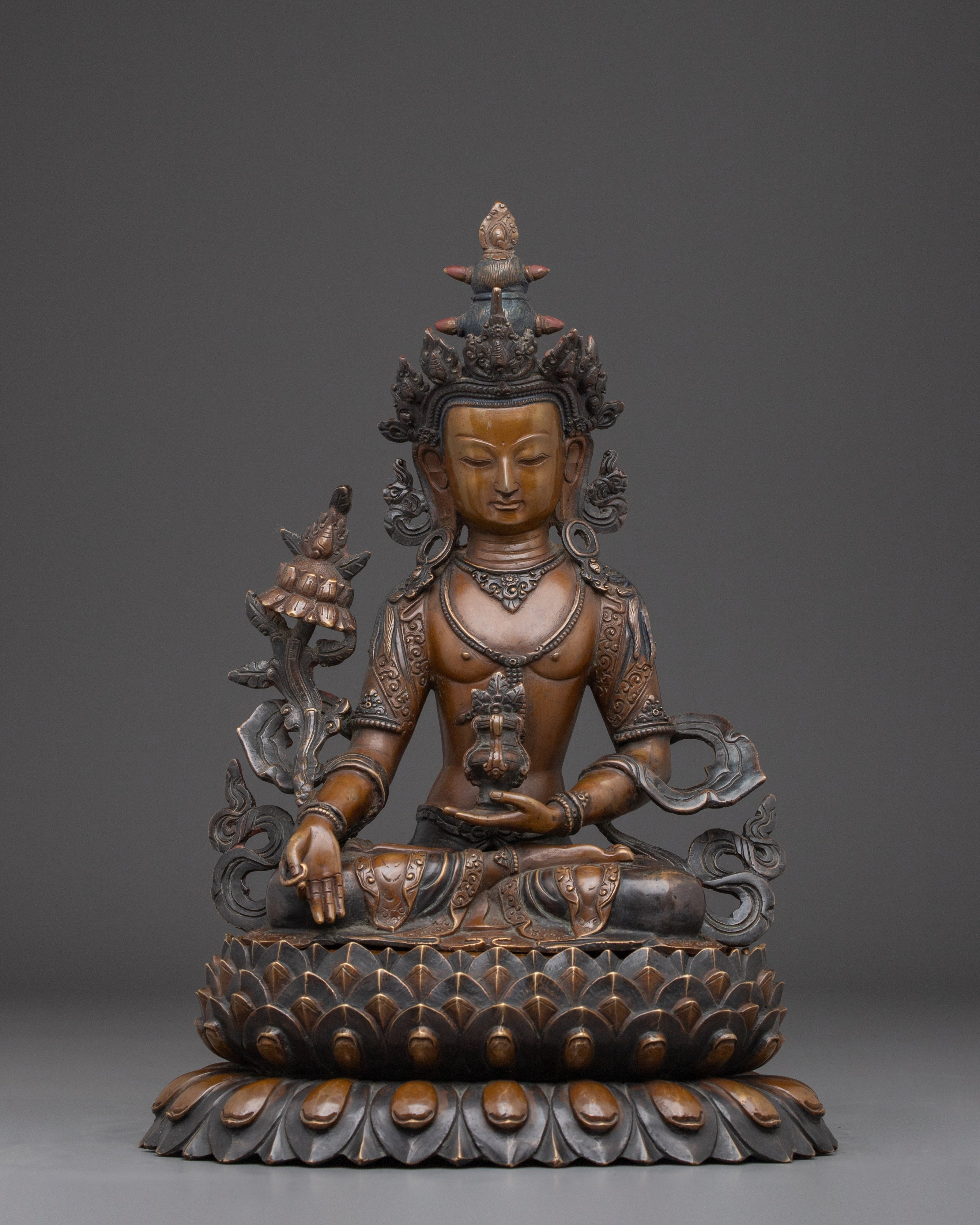 Buddha of Longevity Amitayus Bodhisattva Artwork | Eternal Buddha of P